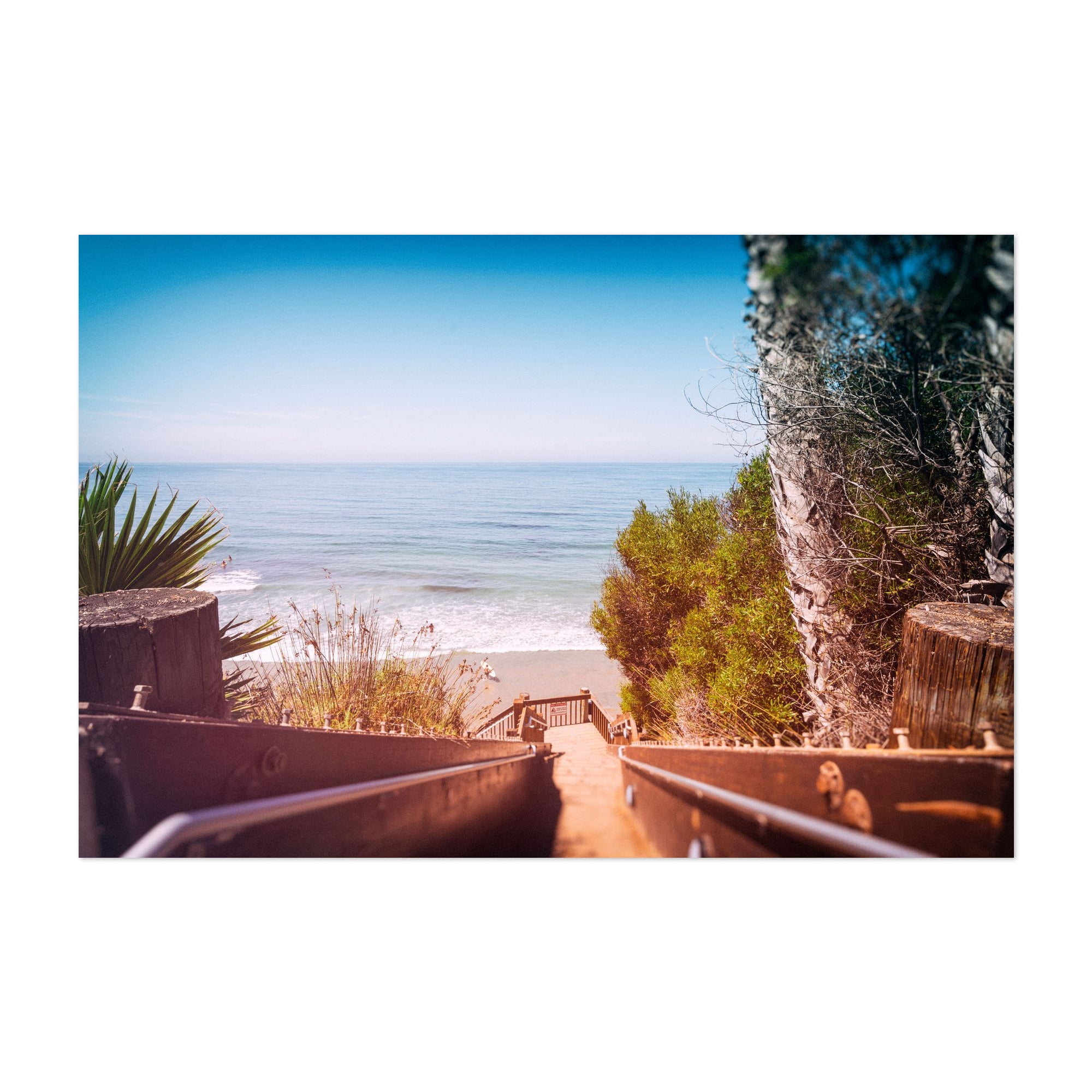 Pathway to Swami's Paradise - Encinitas California Photography Unframed ...