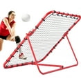 Patiassy Installation-Free Volleyball Rebounder Net Adjustable ...