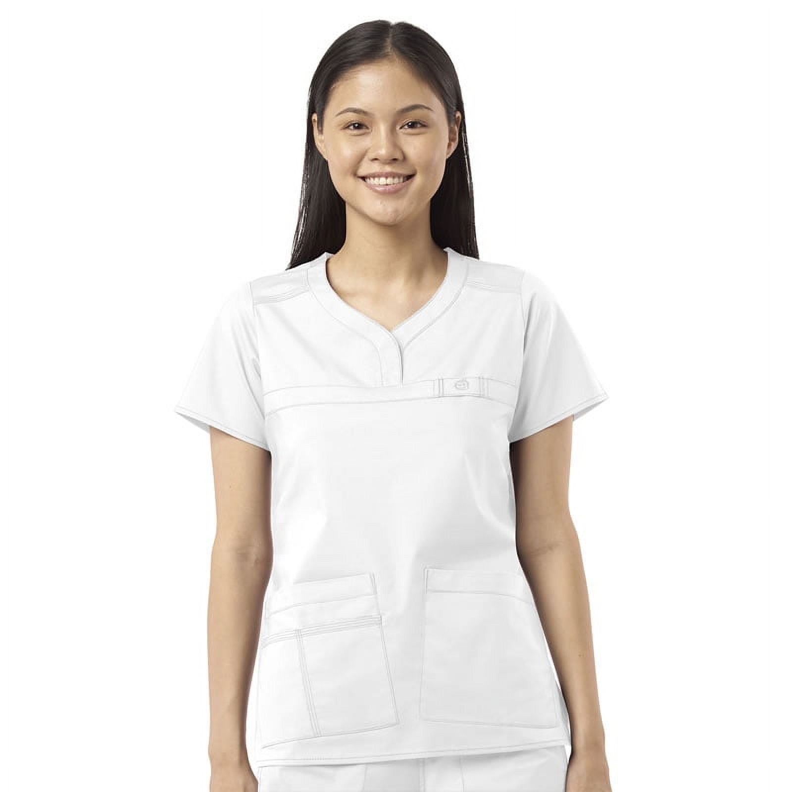 Patience - Women's Curved Notch Neck Top - Walmart.com