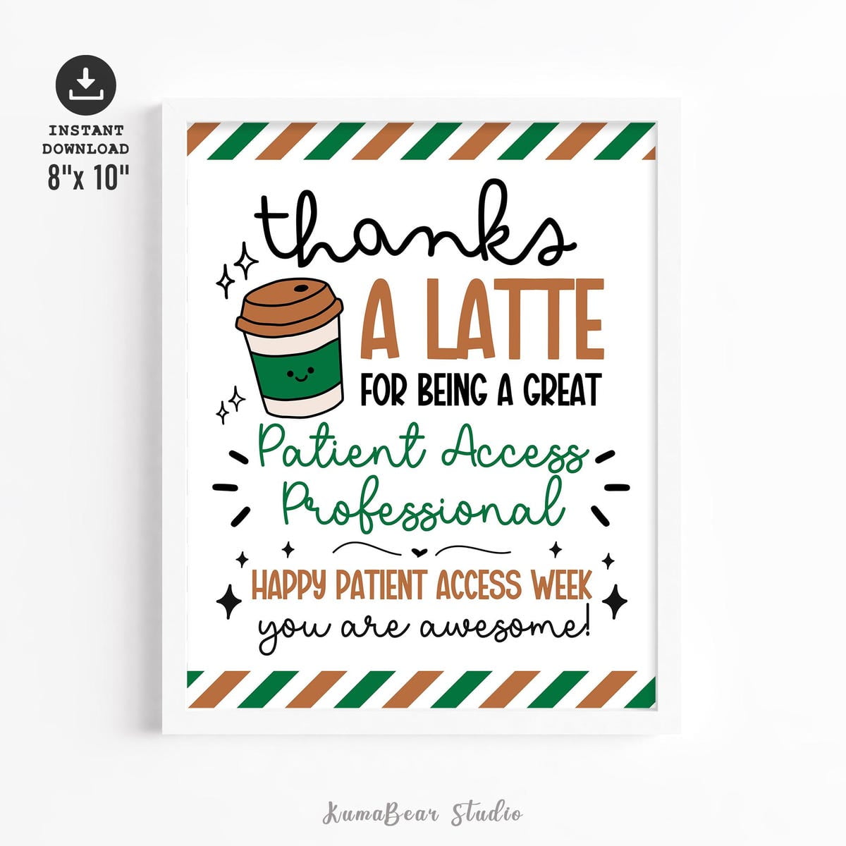 Patient Access Week Printable Sign, Patient Access Week Poster ...