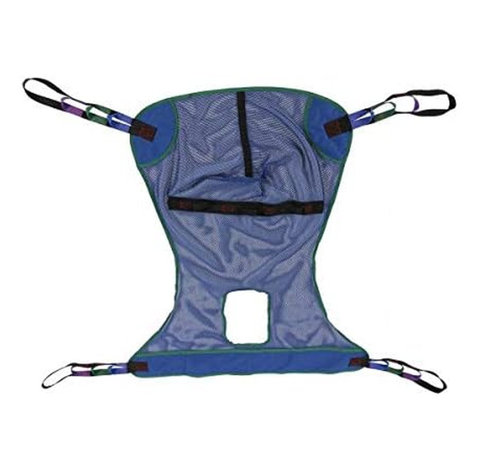 | Patient Aid Universal Full Body with Commode Opening Mesh Lift Sling ...