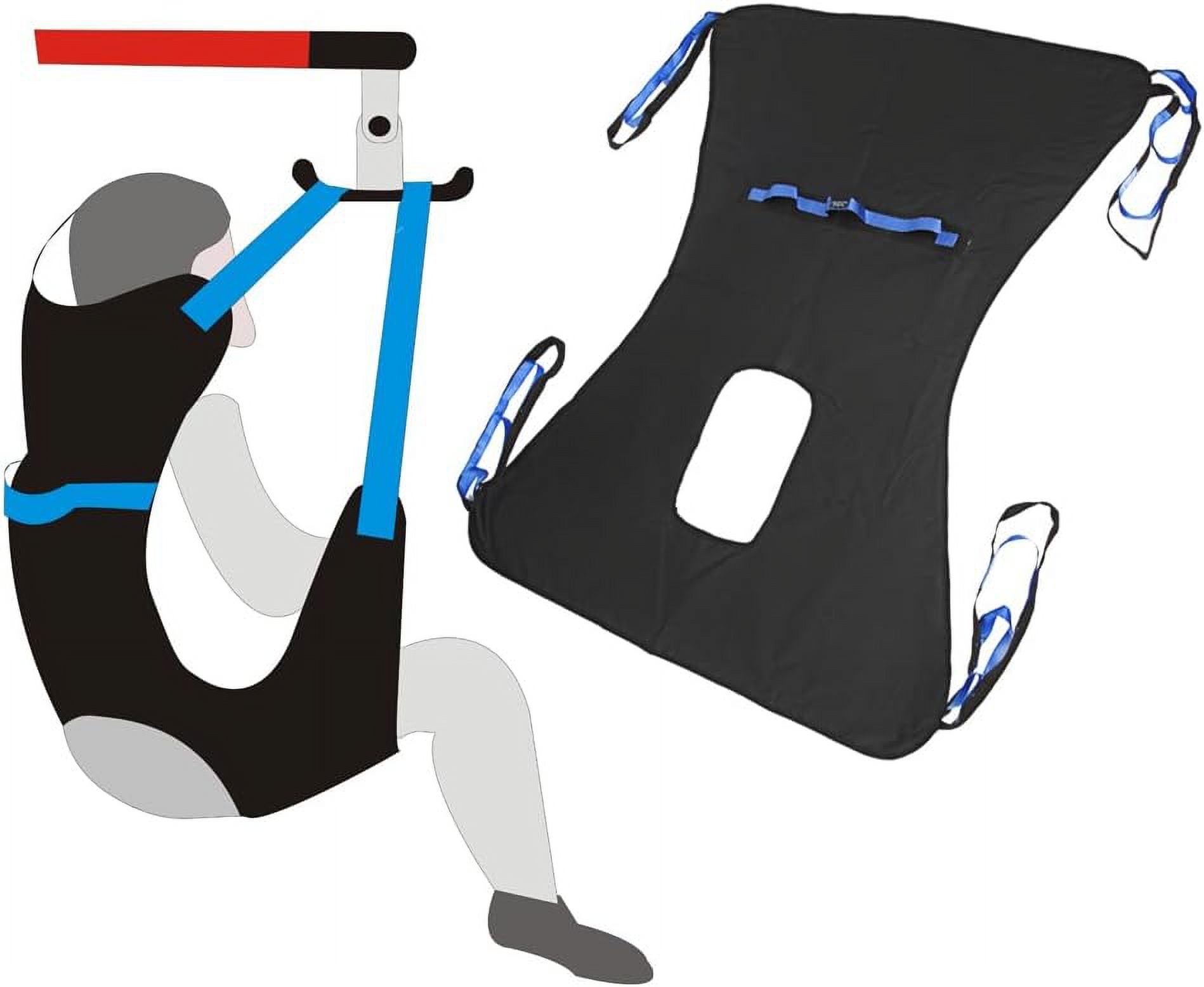 Patient Lift Sling for Home Use Elderly Bedridden Patient Lift Assist ...