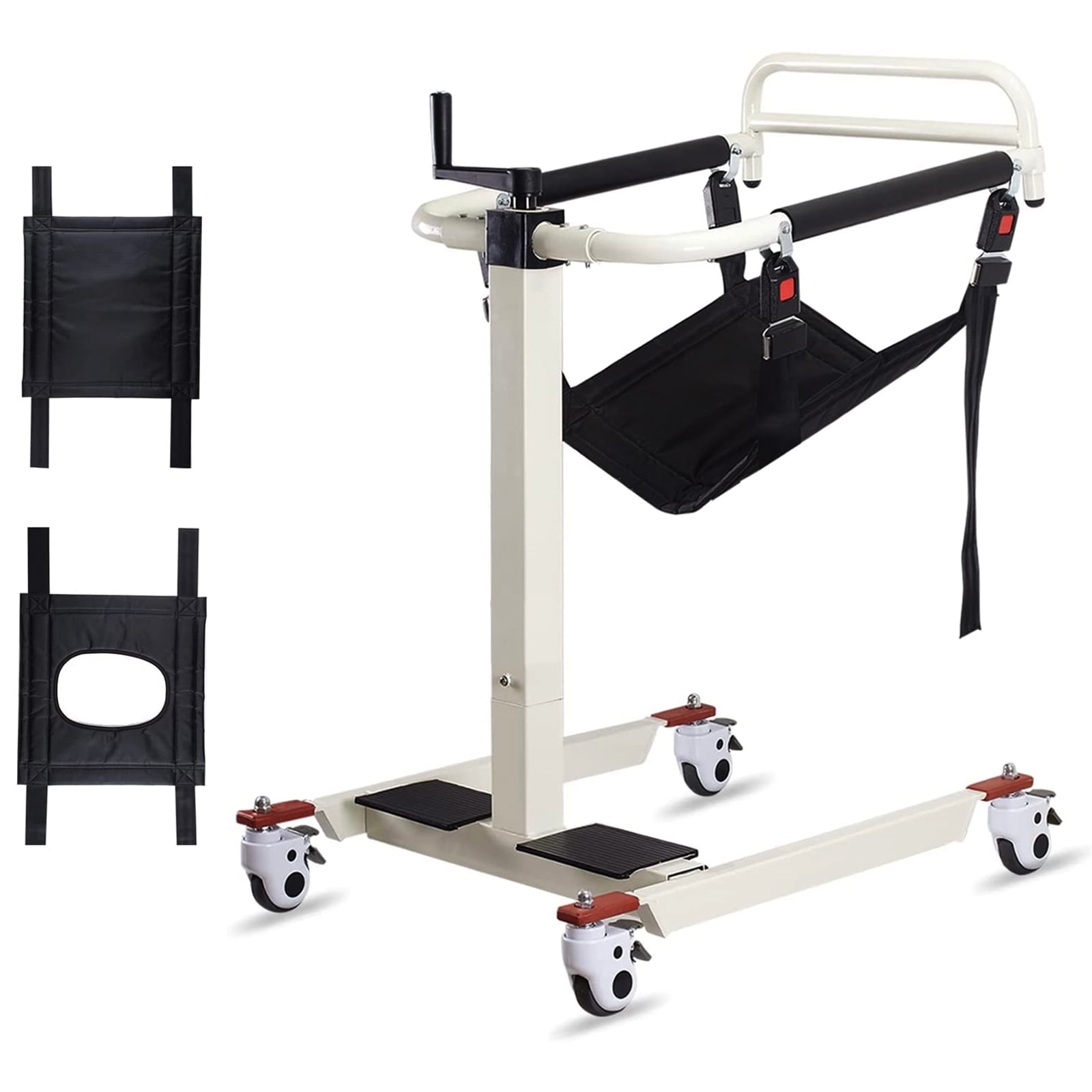 Patient Lift Transfer Chair, Foldable Patient Lift Aid for Home ...