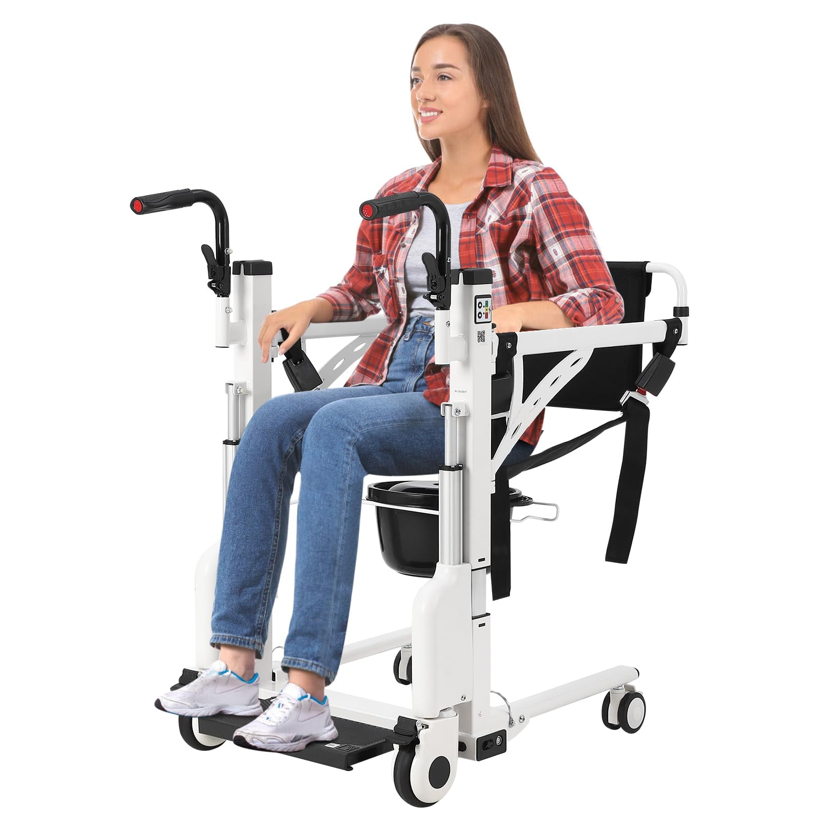 Patient Lift Transfer Chair,Hoyer Lifts for Home Use,Hydraulic Patient ...