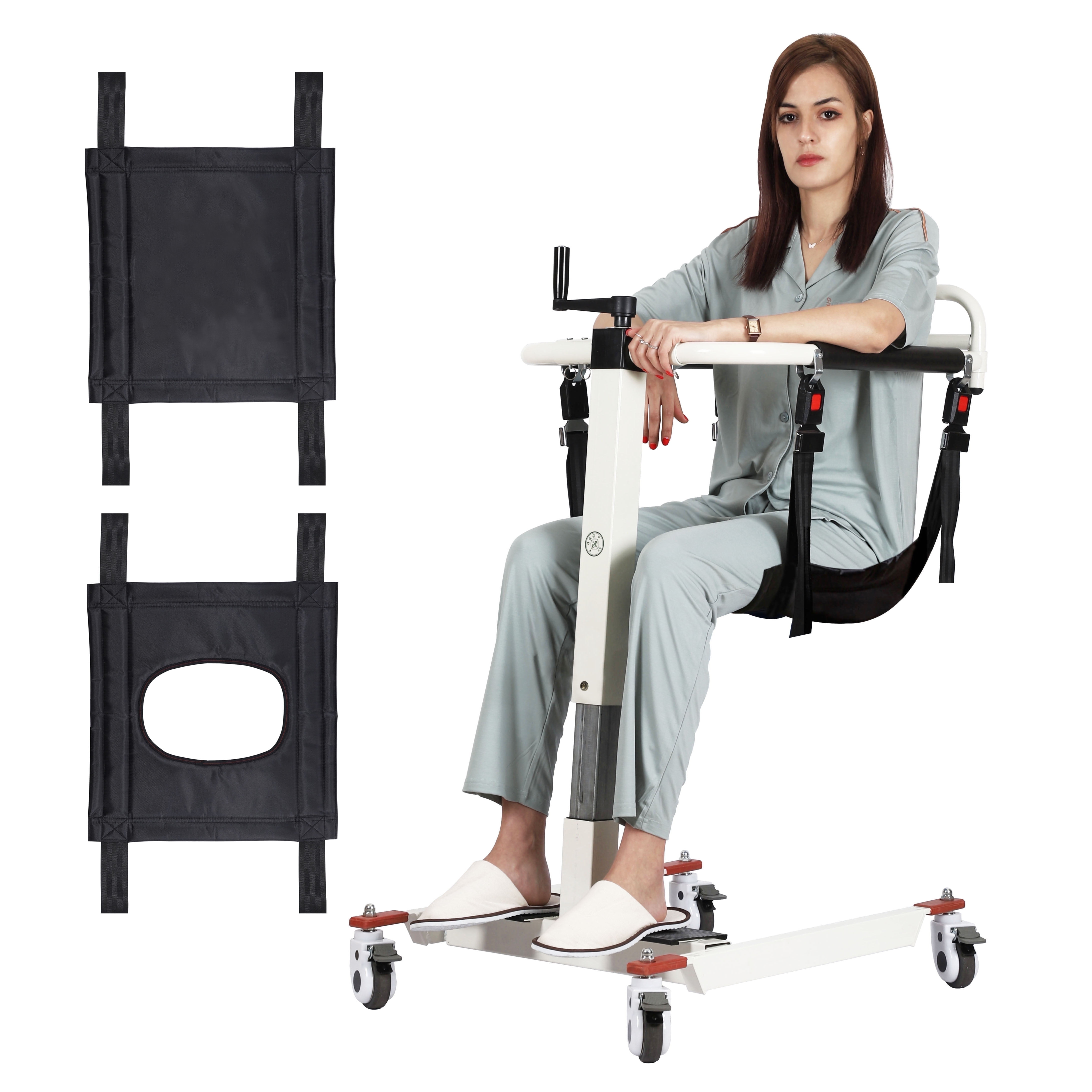 Patient Lift Transfer Chair, Portable Home & Car Lift, Medical ...