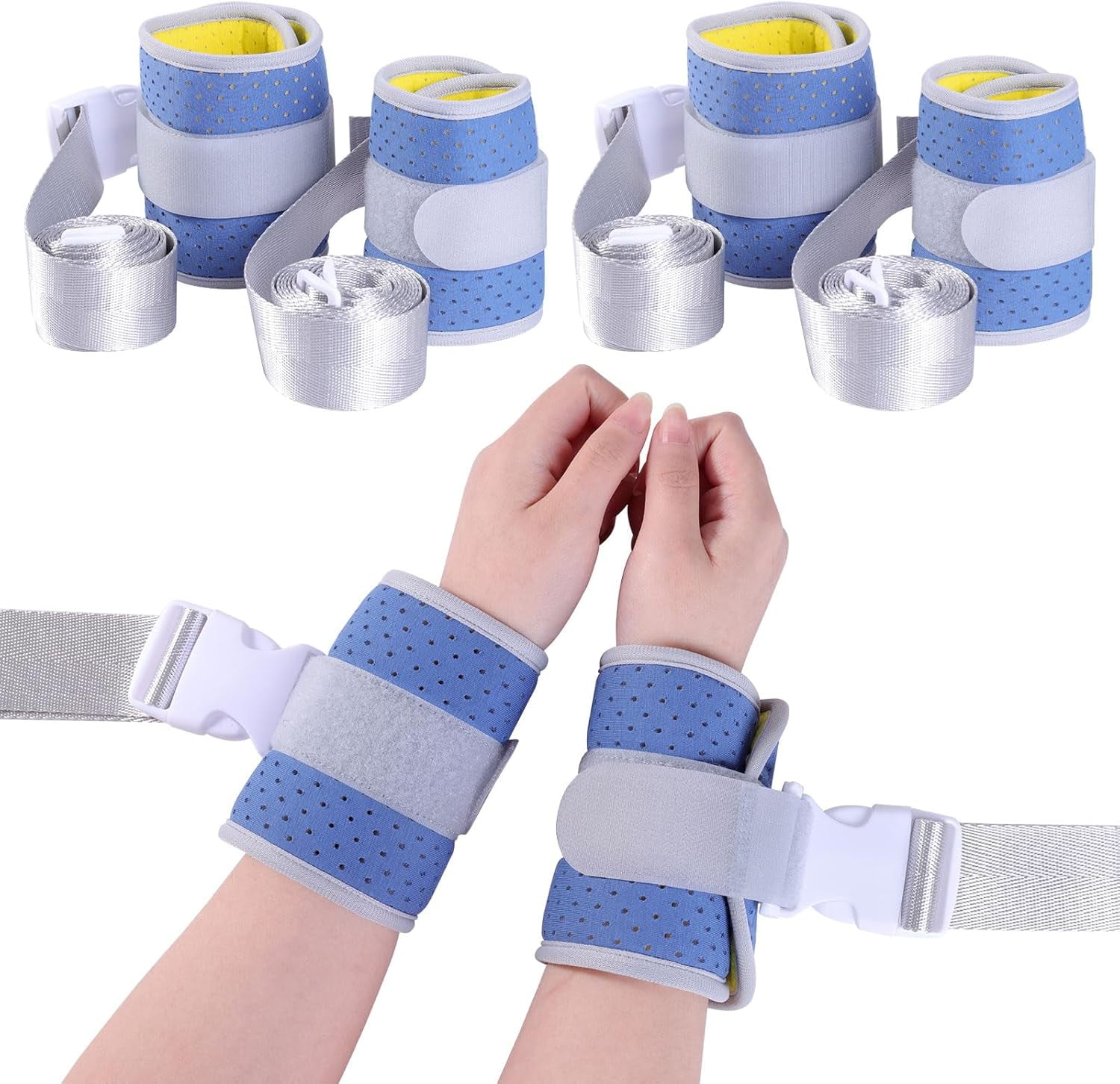 Patient Restraint Band, Ankle and Wrist Universal Constraints Control ...