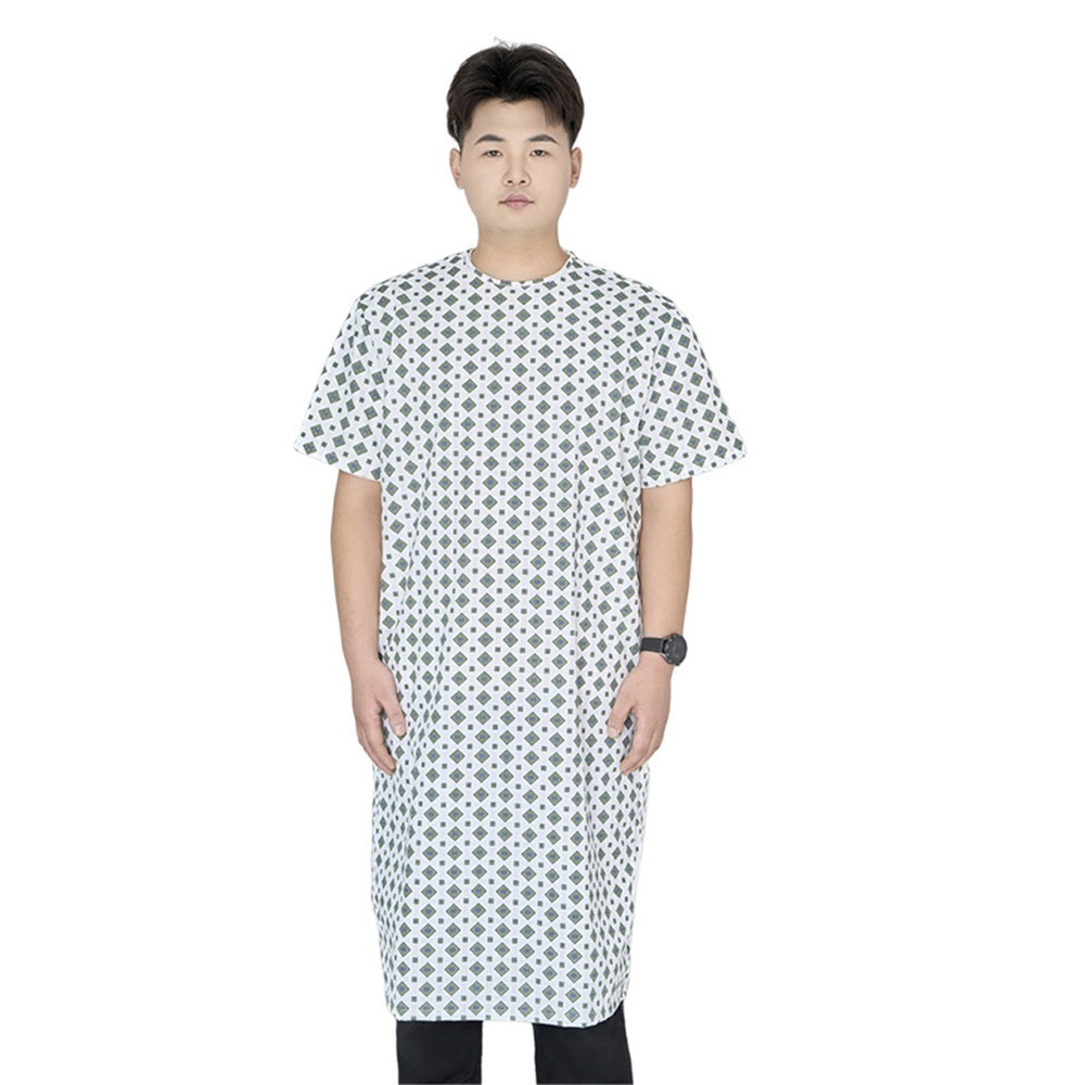 Patient gown, reverse dressing, pure cotton orthopedic gown, long and ...