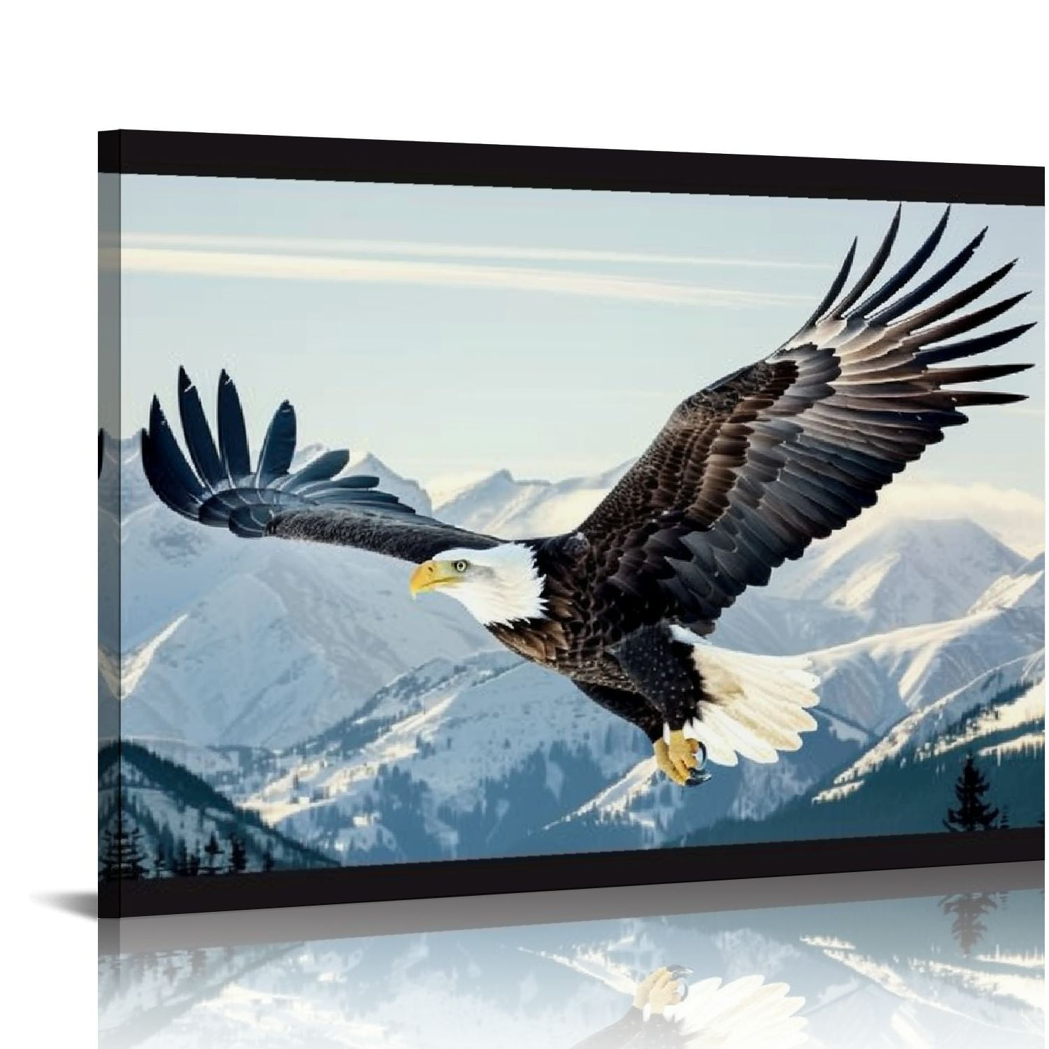 Patifu Bald Eagle Mountain Symbolism Fine Art Aesthetic Classroom ...