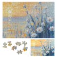 Patifu Challenging Difficult Wood Puzzles for Adults Flowers Sunset ...