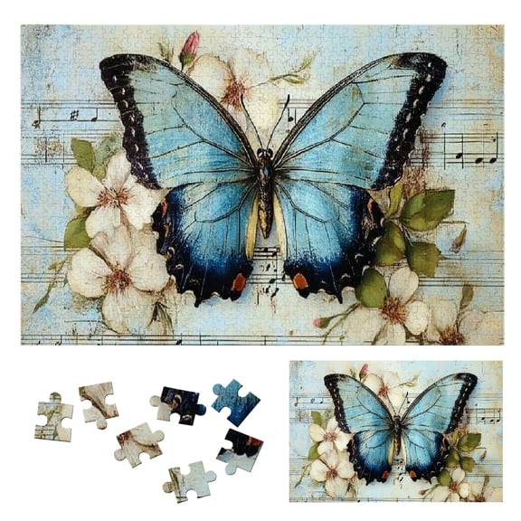 Patifu Challenging Difficult Wood Puzzles for Adults Flowers Sunset ...