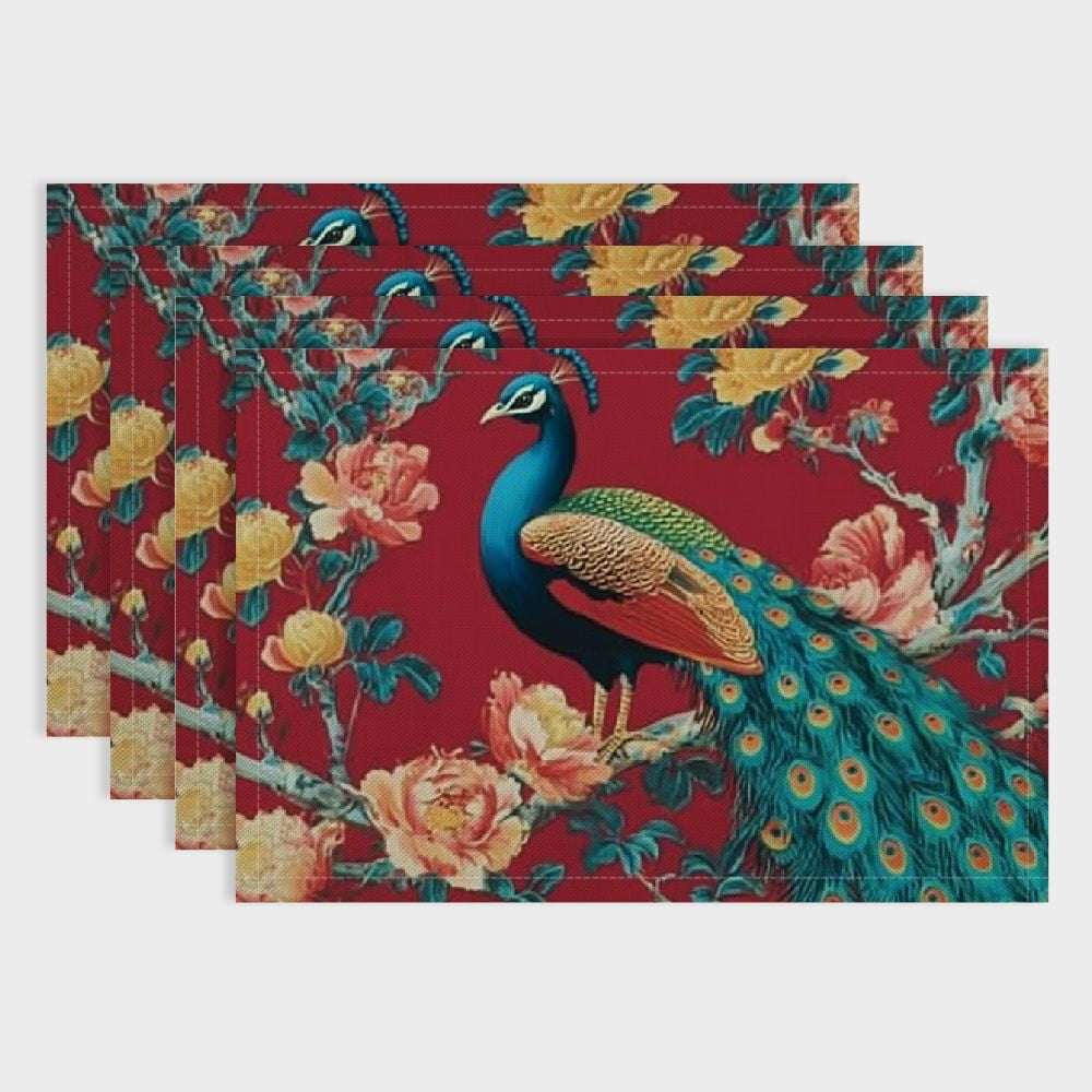 Patifu Dining Placemats Set of Placemats Abstract Pattern in ...