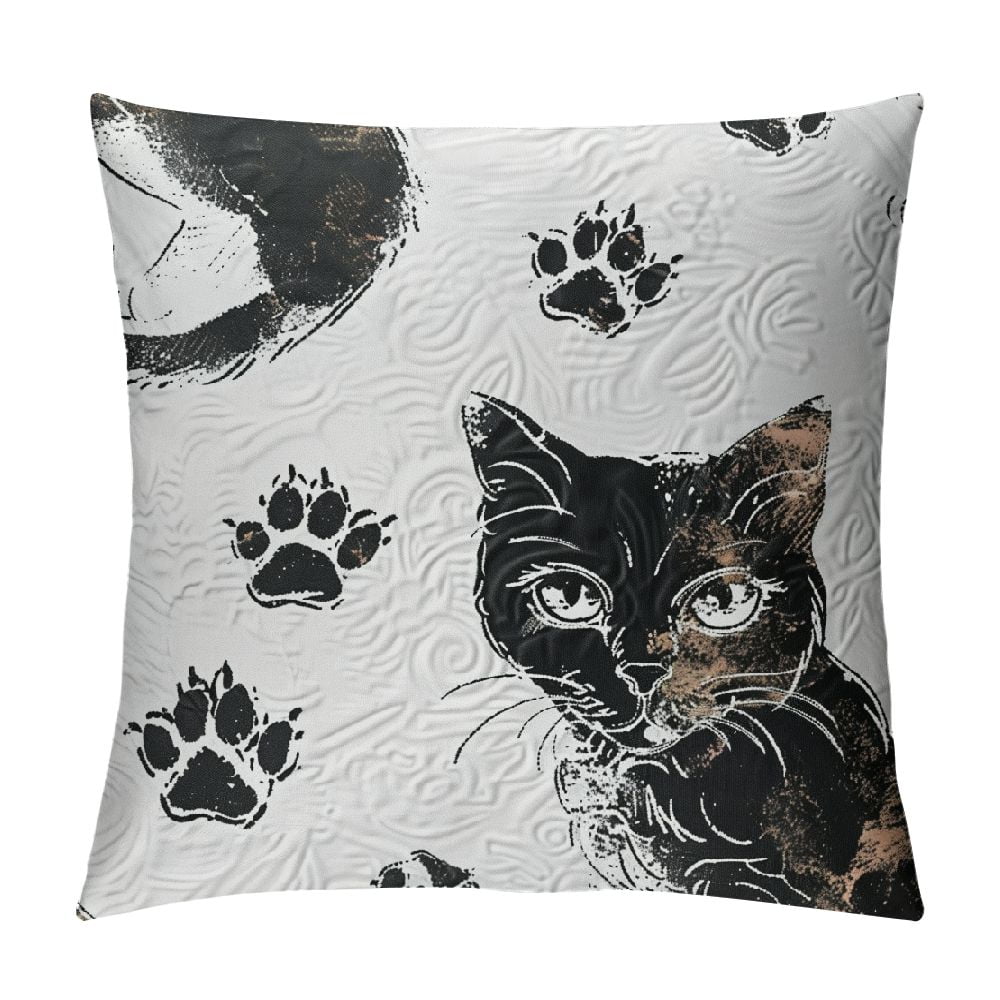 Patifu Exotic Cats Pillow Cover for Kids Teens,Rustic Farmhouse Animals ...