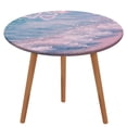 Patifu Heartbeat Tide Table Cloth, Waterproof Oil-Proof, Wipeable Spill ...