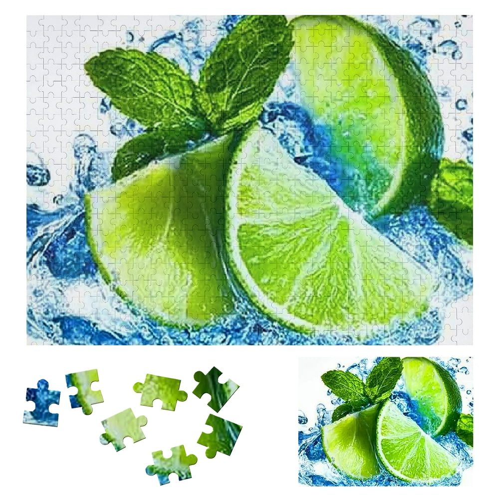 Patifu Impossible Wooden Puzzle Lime Mint Water Eco-Friendly Wood ...