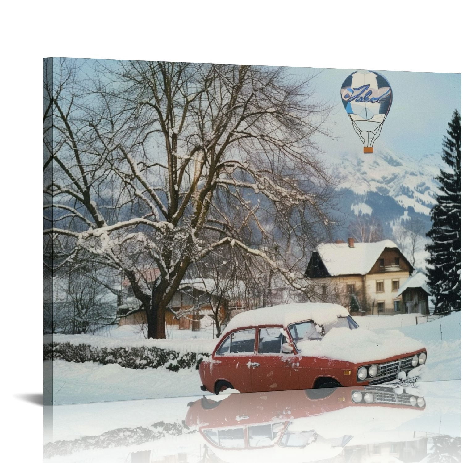 Patifu Snow Fine Art Aesthetic Poster & Print Wall Painting for ...