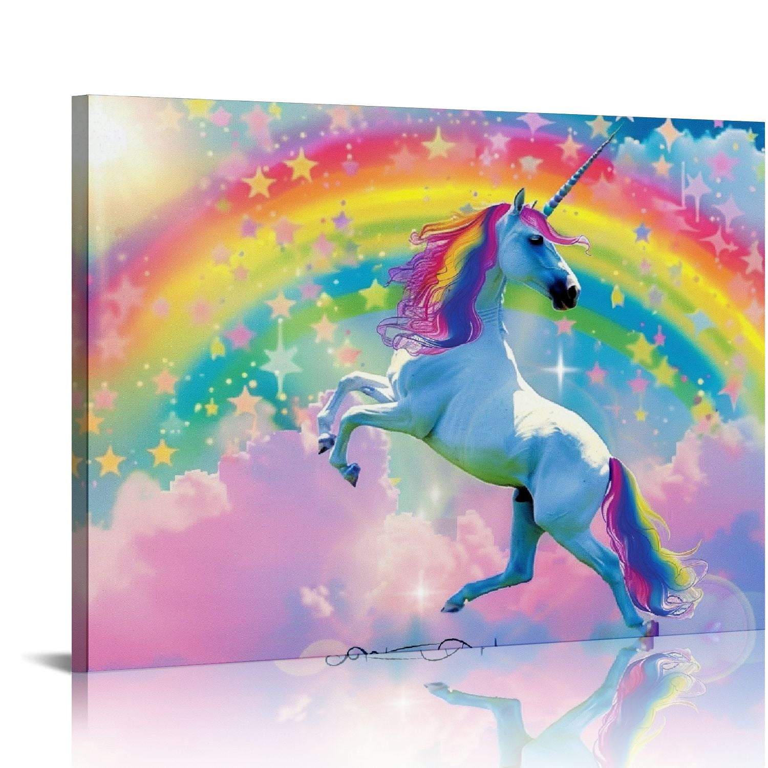 Patifu Unicorn Rainbow Dreams Fine Art Aesthetic Poster Print Wall ...