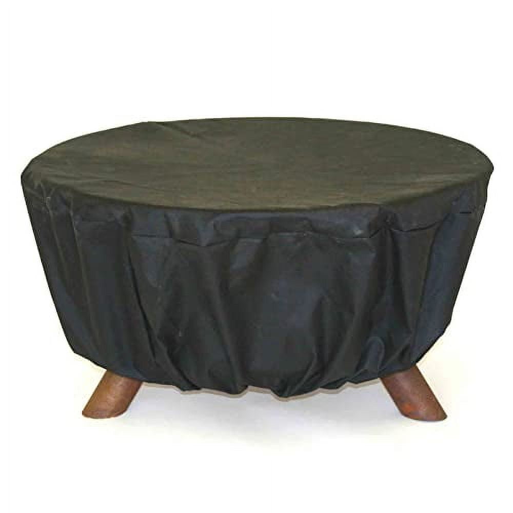 Patina D100 All-Weather Fire Pit Cover in Black - 32" (Dia.) - Walmart.com