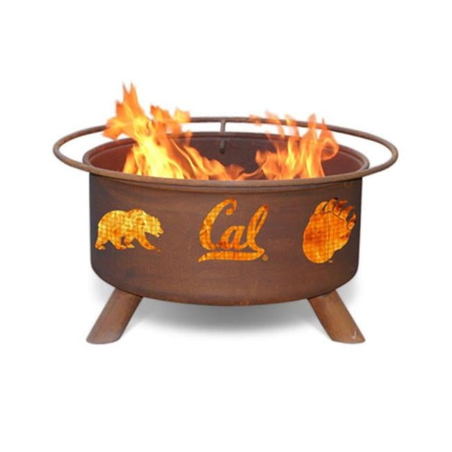 Patina Products Cal Berkeley Fire Pit - Natural Rust Patina Finish ...