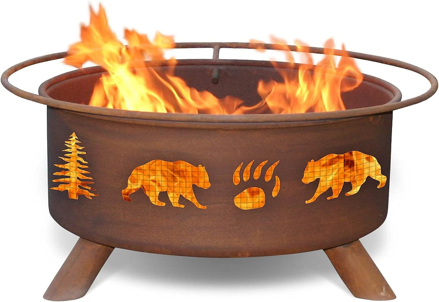 Patina Products F107, 30 Inch & Trees Fire Pit - Walmart.com