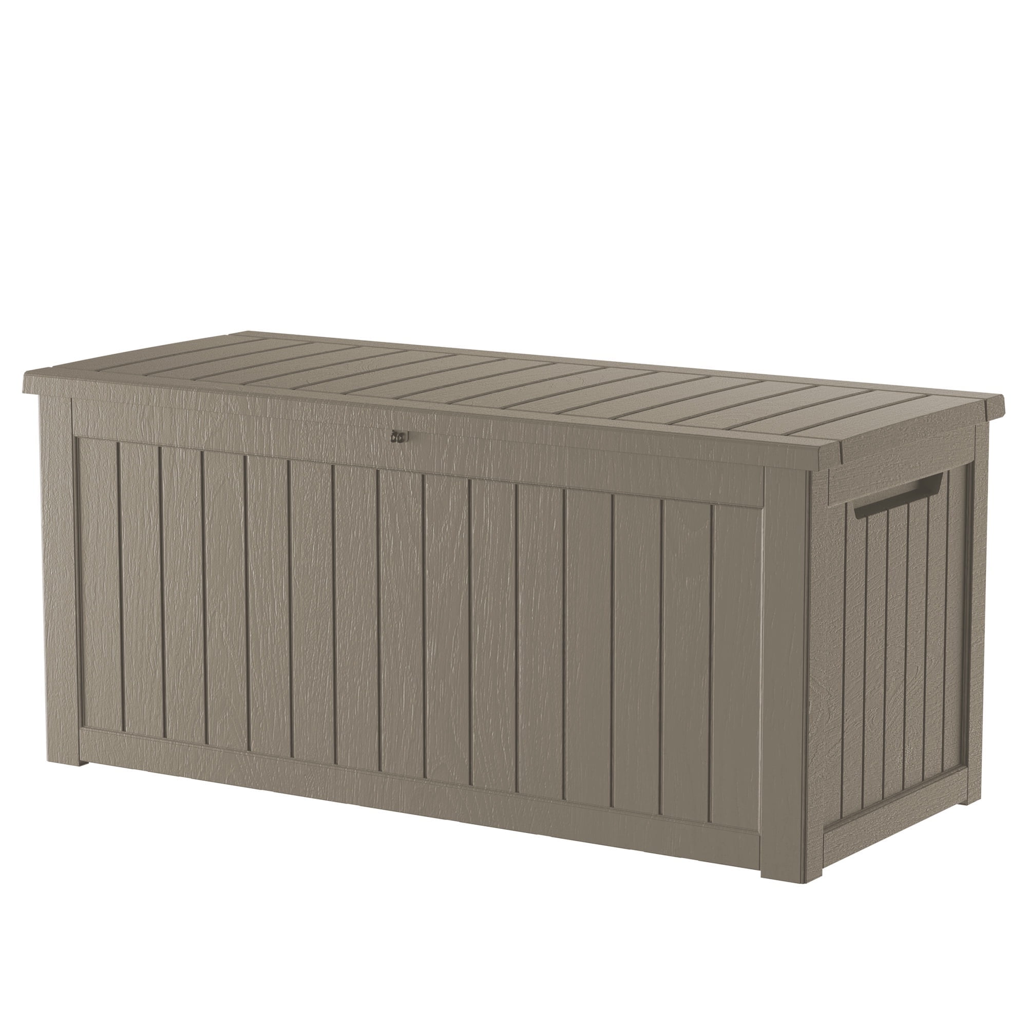 Patio Casual 230 Gallon Lockable Resin Deck Box, Waterproof & Outdoor ...