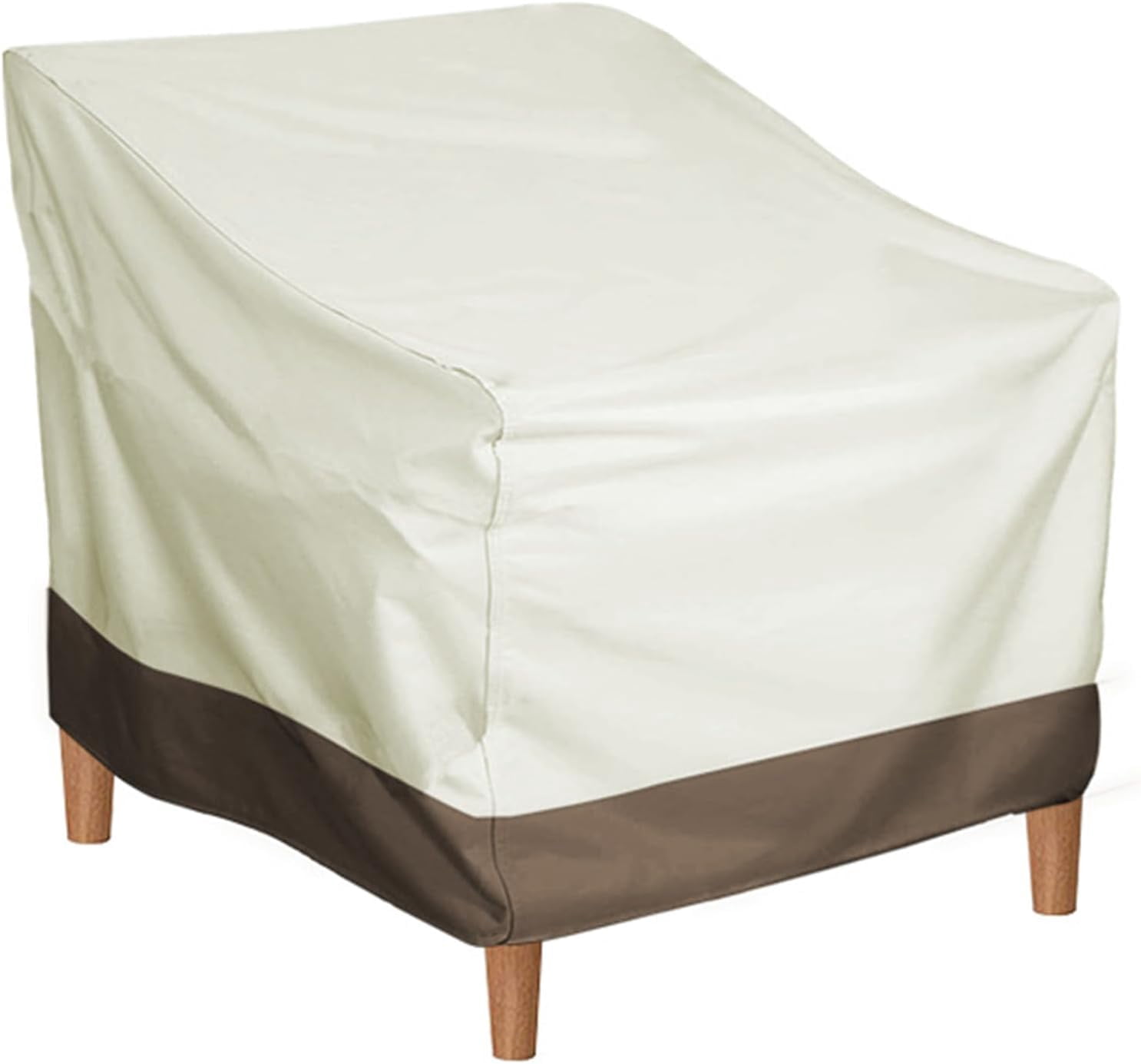 Patio Chair Cover, Water and Dust Oxford Cloth Fits Most Patio Swivel ...