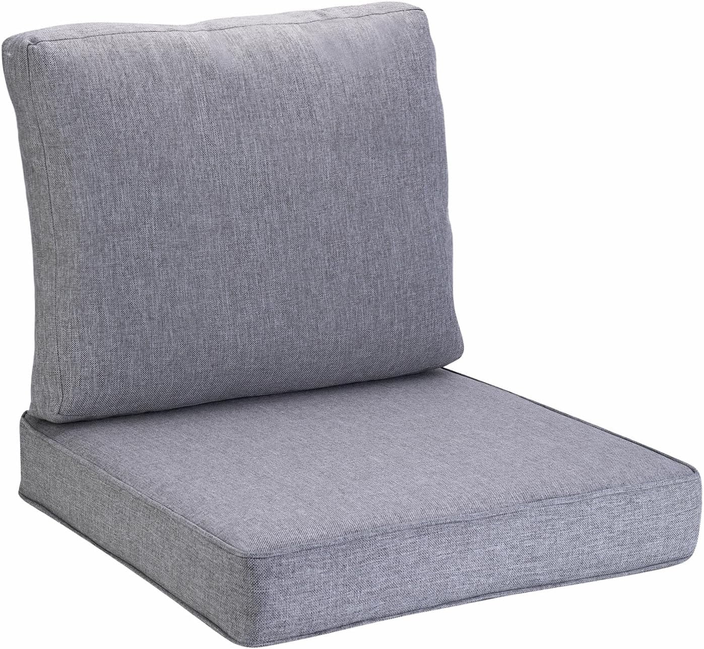 Patio Chair Cushion Set, Outdoor Seat Cushion 24"x24" Patio Cushions ...