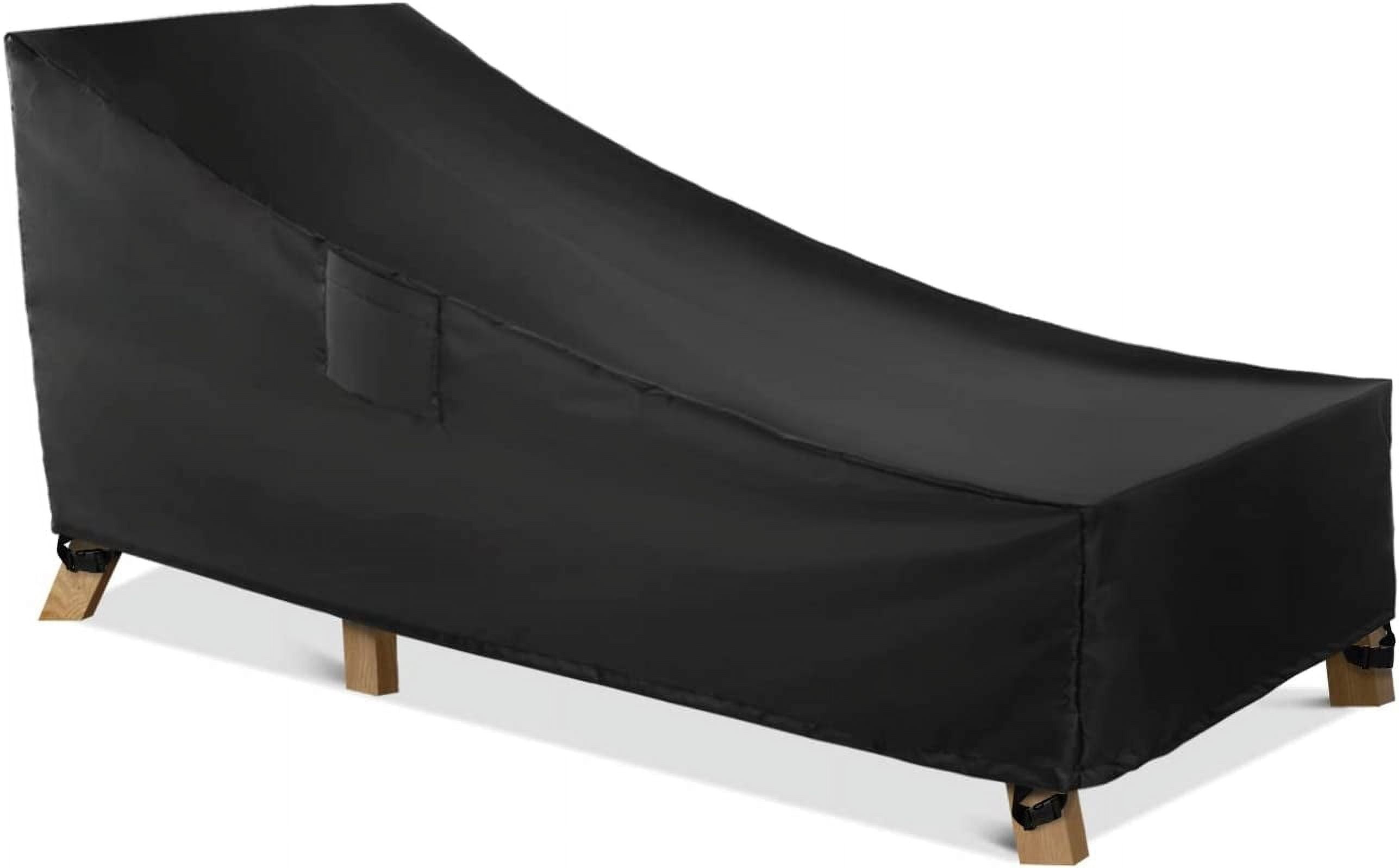 Patio Chaise Lounge Cover Waterproof, Heavy Duty Outdoor Lounge Chair ...