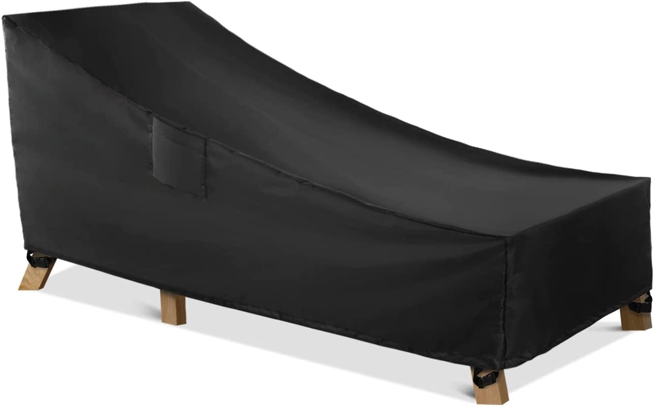 Patio Chaise Lounge Cover Waterproof, Heavy Duty Outdoor Lounge Chair ...