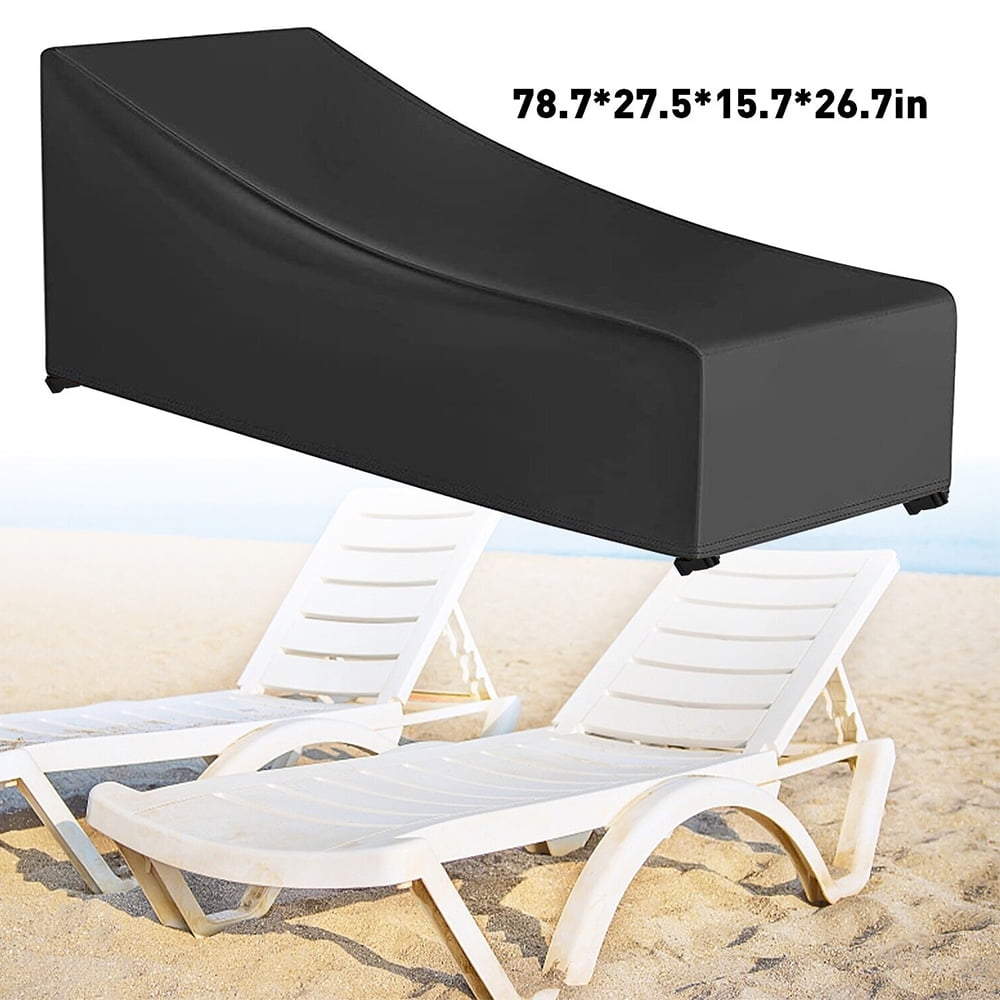 Patio Chaise Lounge Cover Waterproof Outdoor Lounge Chair Covers, Water ...