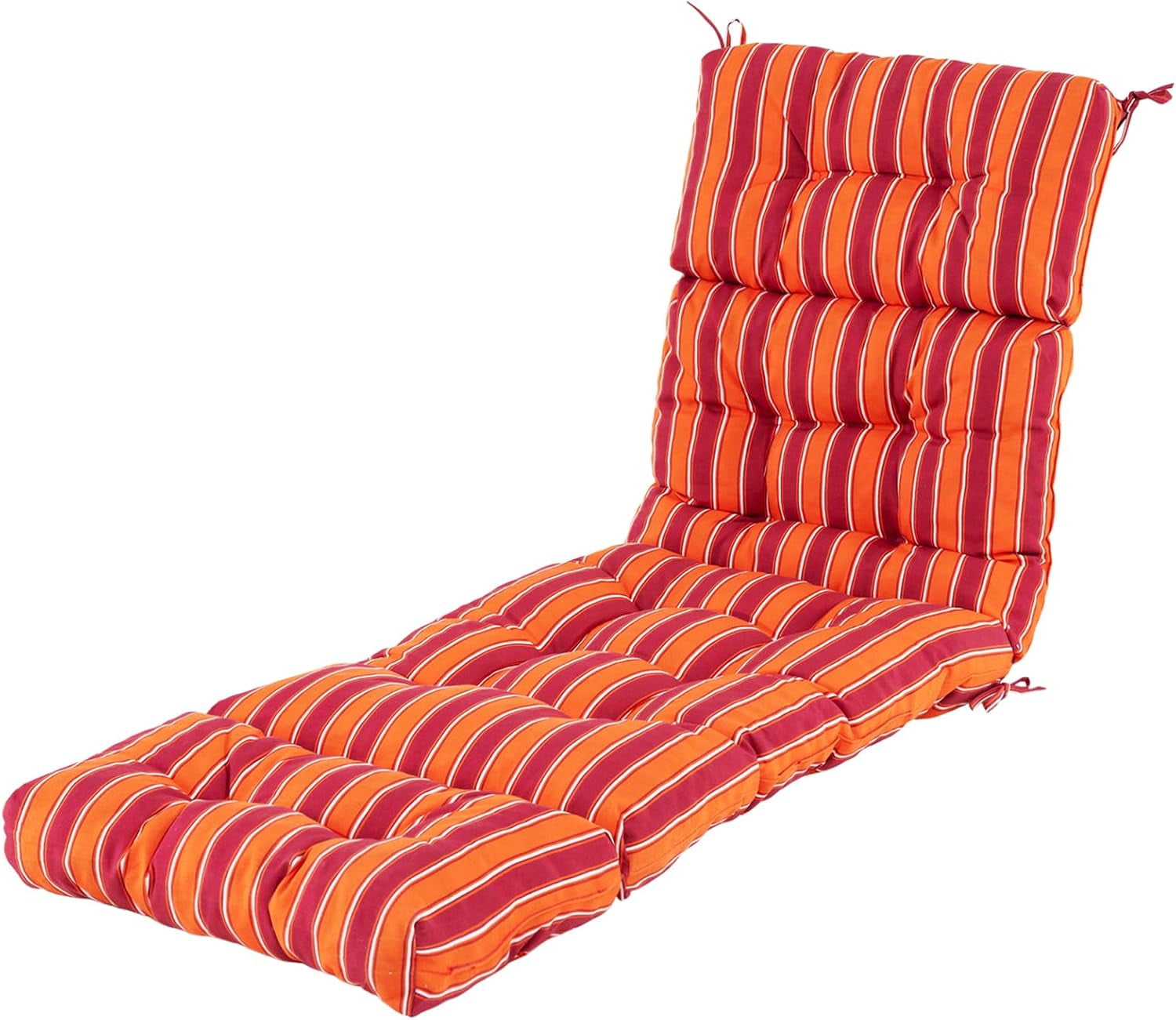 Patio Chaise Lounge Cushion, 72" x 22" x 4" Lounge Chair Cushion ...