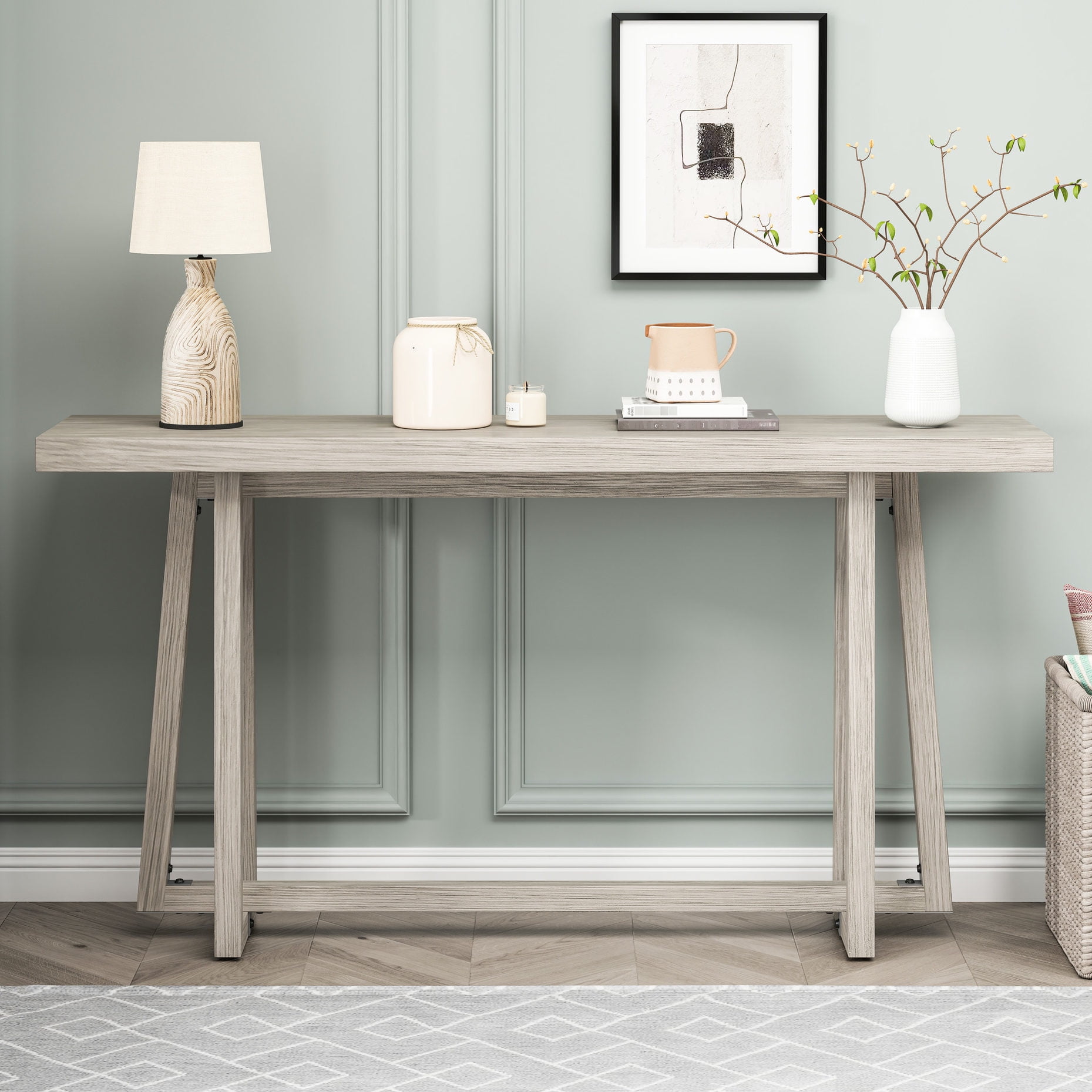 Patio Console Table | Ideal for Outdoor Relaxation | Magnesium Oxide ...