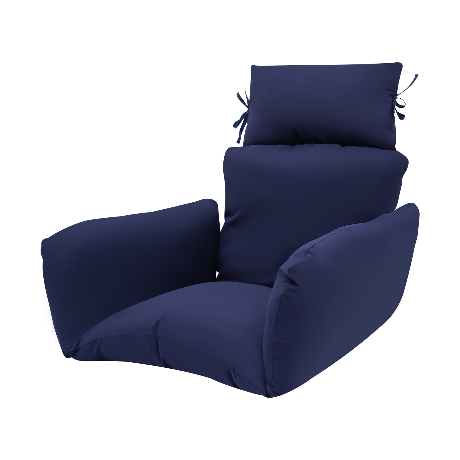 Patio Cushions with Polyester Cover, UV-Resistant, Tear-Resistant, High ...