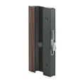 Patio Door Surface with Hook Latch, Low Profile, Extruded, Black Finish ...