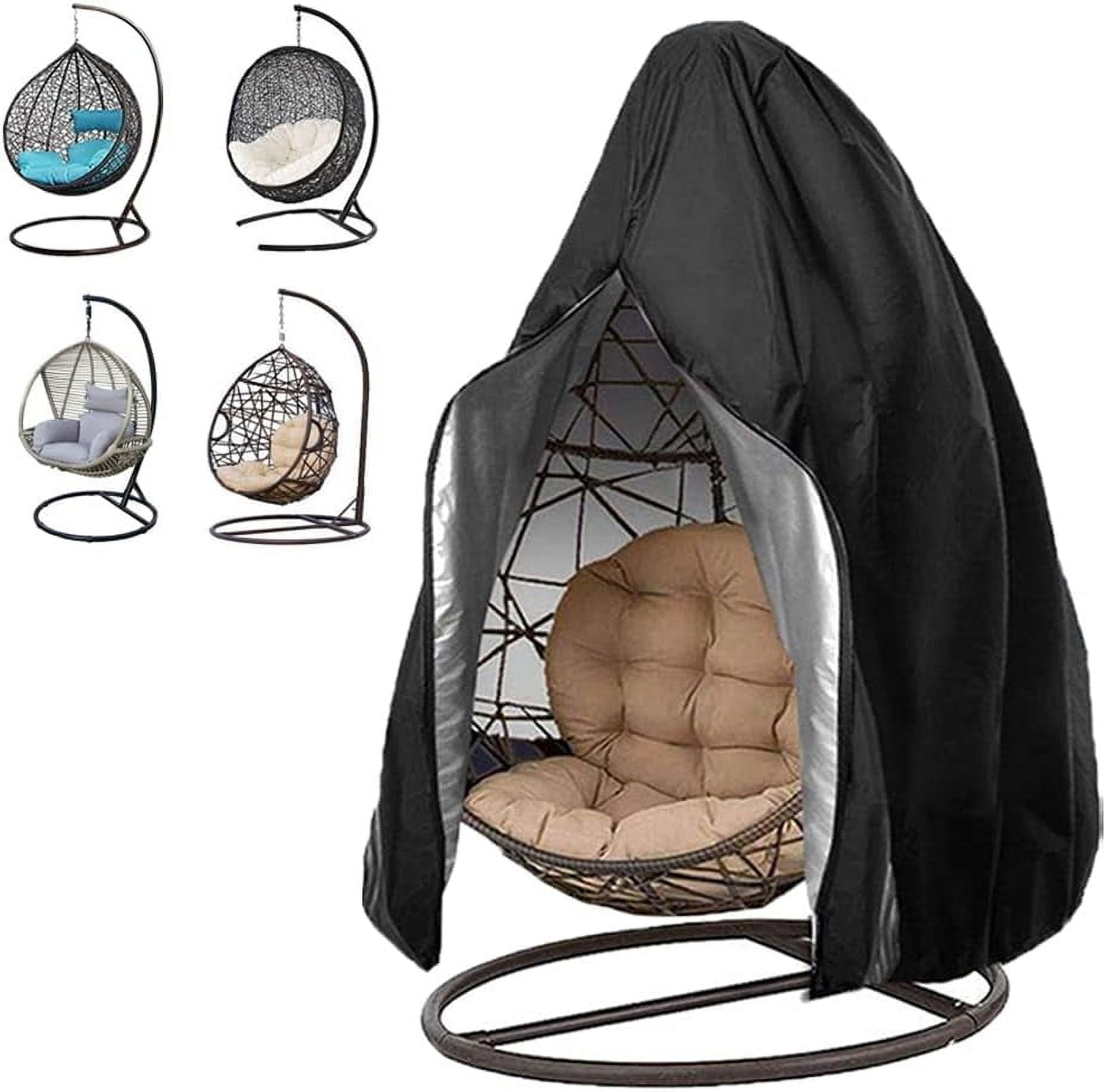 Patio Egg Chair Cover Waterproof Wicker Swing Egg Chair Cover with ...