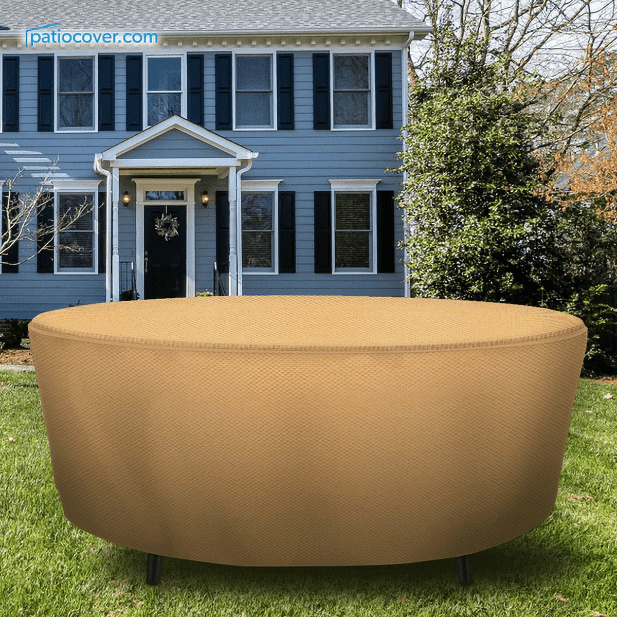 Patio Extra Extra Large Waterproof Table Cover - Outdoor Round Side ...