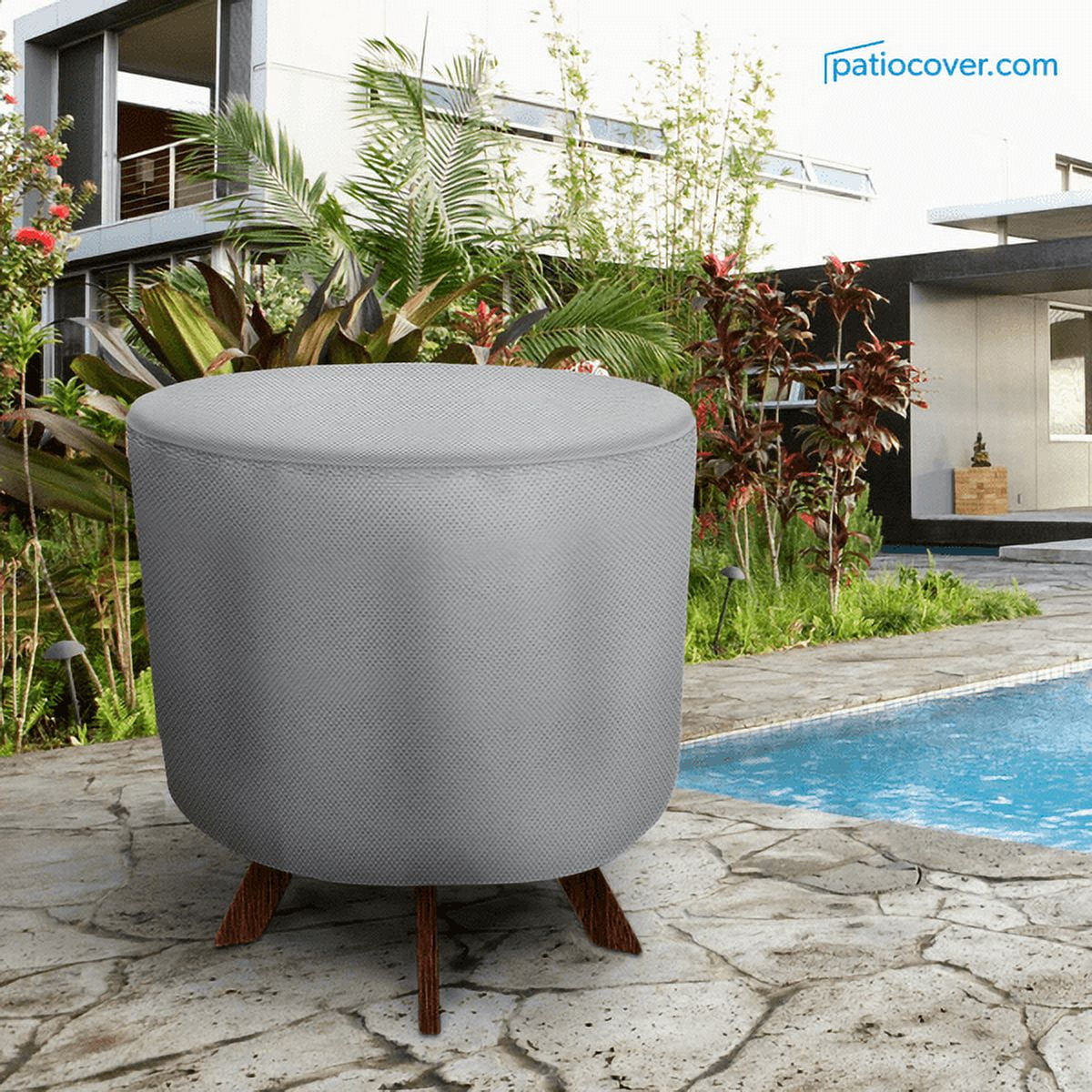 Patio Extra Small Waterproof Table Cover - Outdoor Round Side Table ...