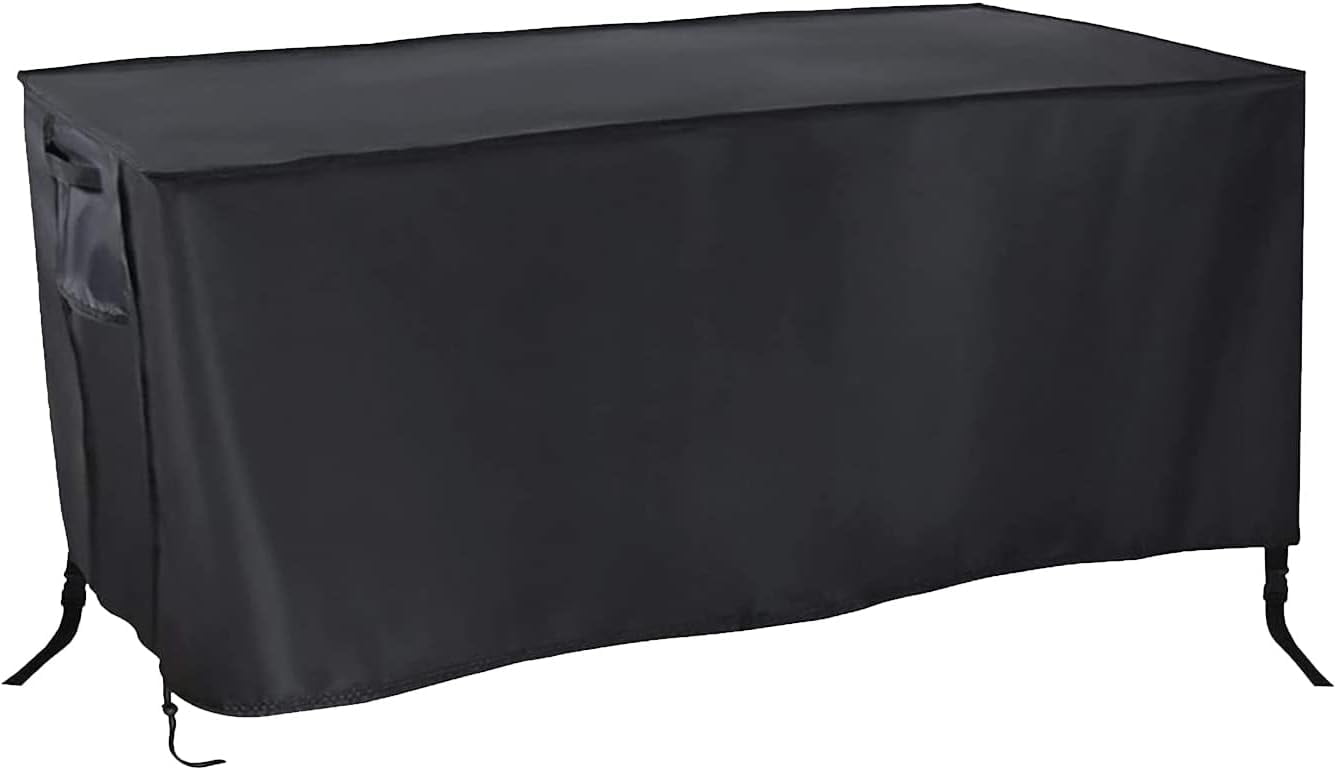 Patio Fire Pit Cover Rectangular 42 Inch, Firepit Table Cover,Fit 40-42 Inch Rectangular fire ...