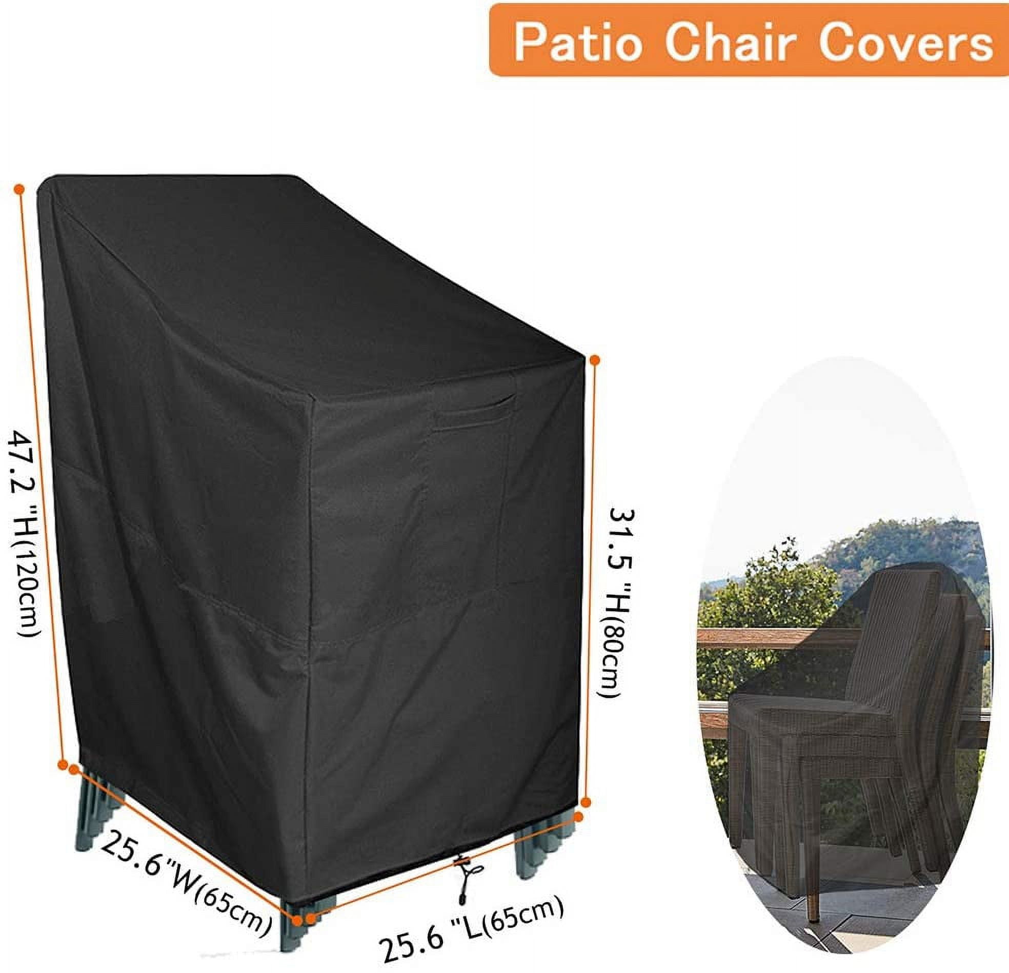 Patio Furniture Covers Outdoor Cloth Chair Cover,Courtyard Chair Cover ...