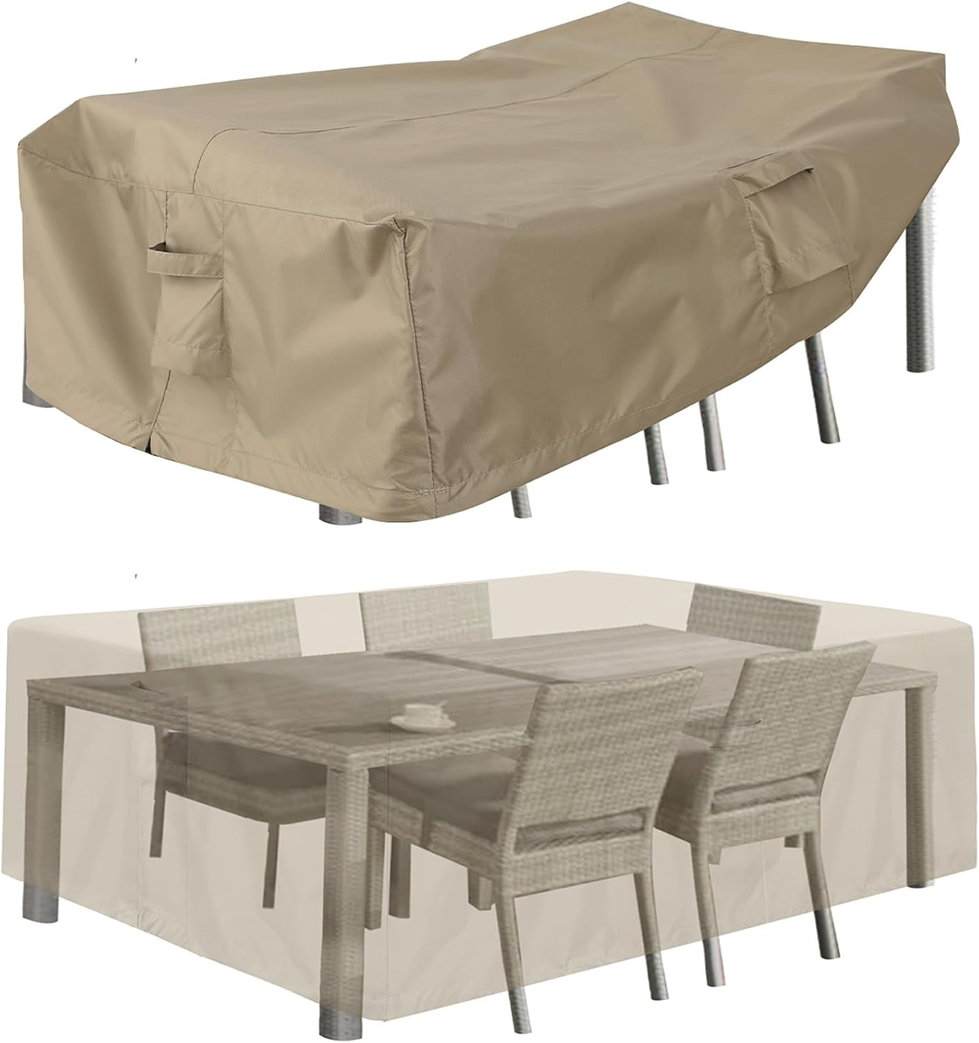 Patio Furniture Covers, Outdoor Table Furniture Cover Waterproof ...