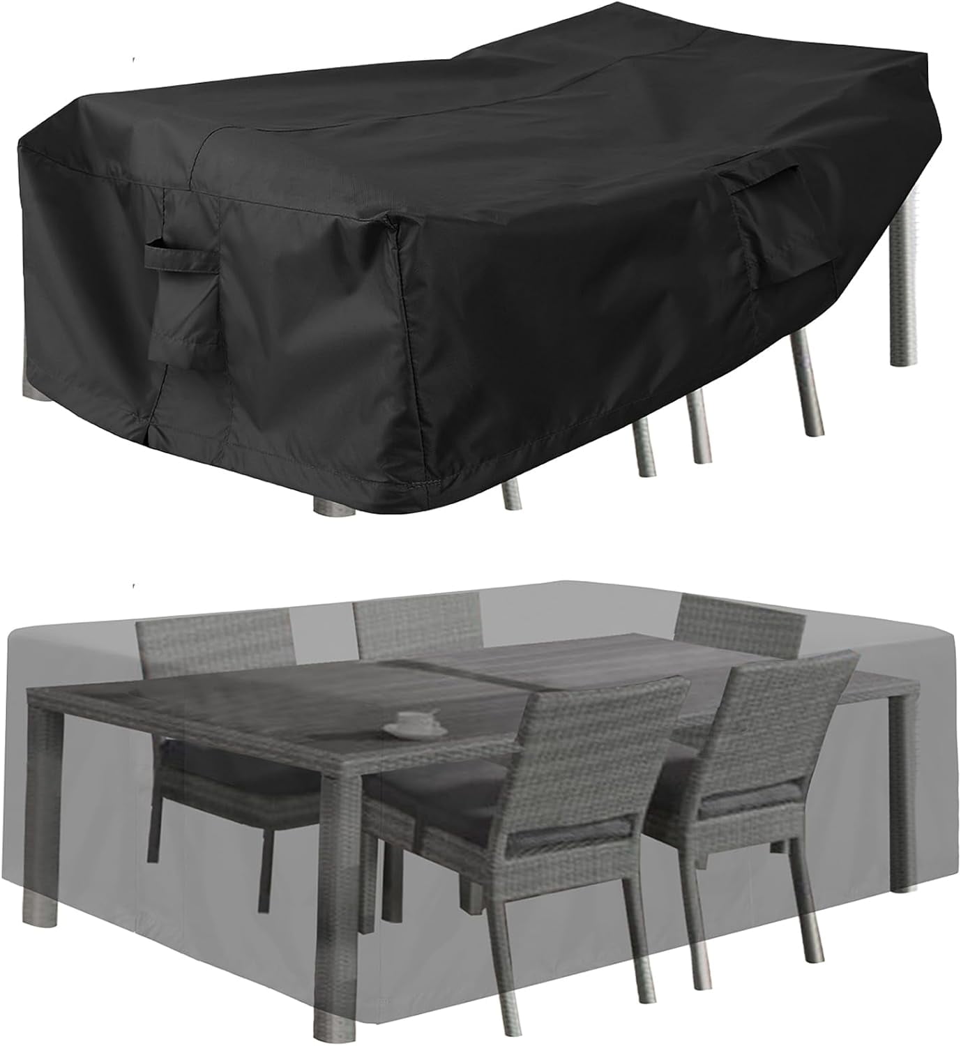 Patio Furniture Covers, Outdoor Table Furniture Cover Waterproof ...