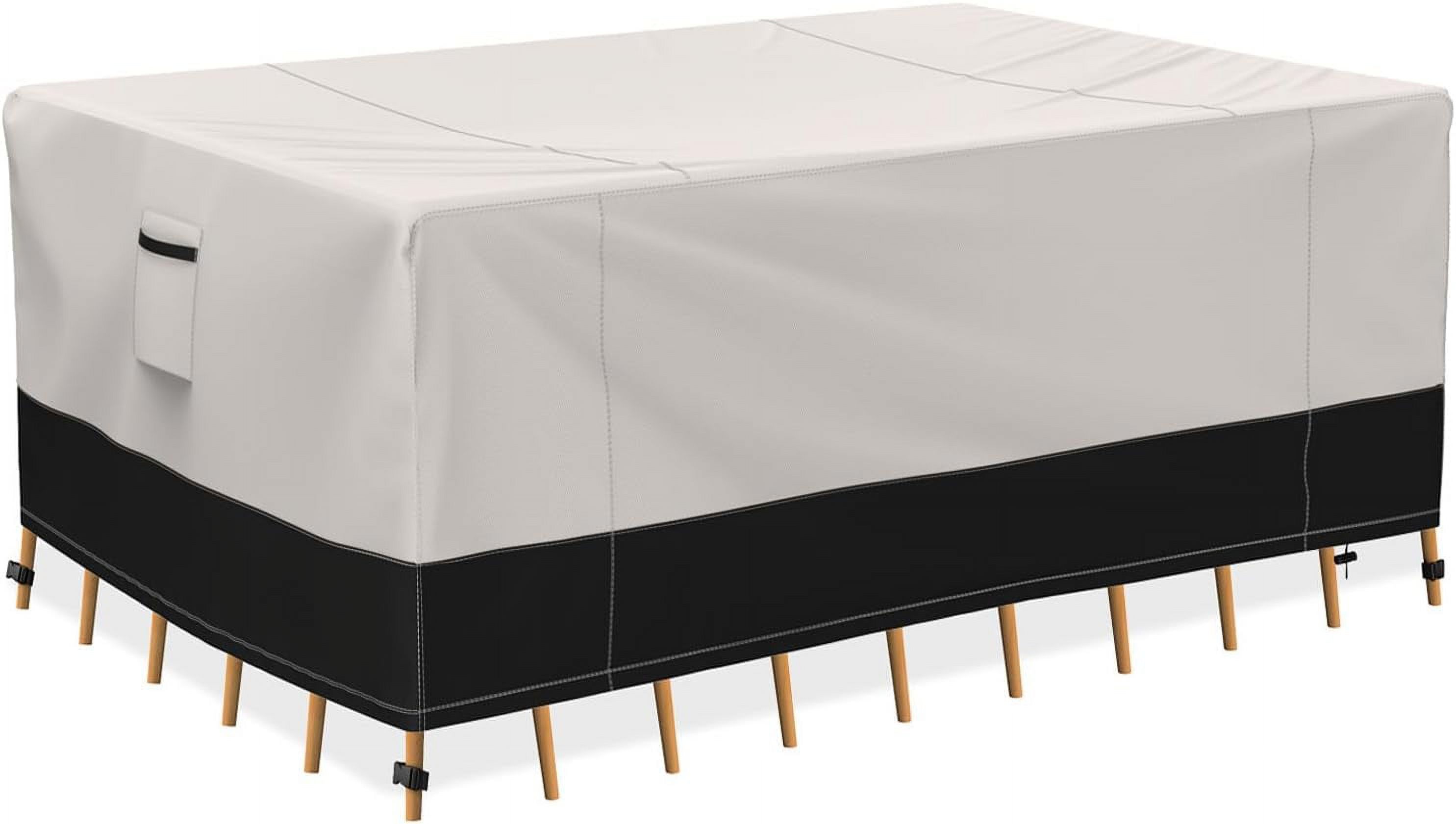 Sunrise Outdoor Patio Rectangular Oval Table and Chair Cover, Furniture ...