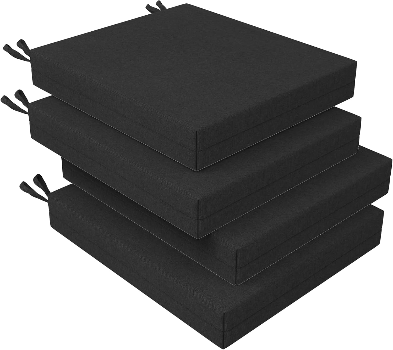 Patio Furniture Outdoor Cushions Set of 4, 19 X 19 X 3 Large Size ...