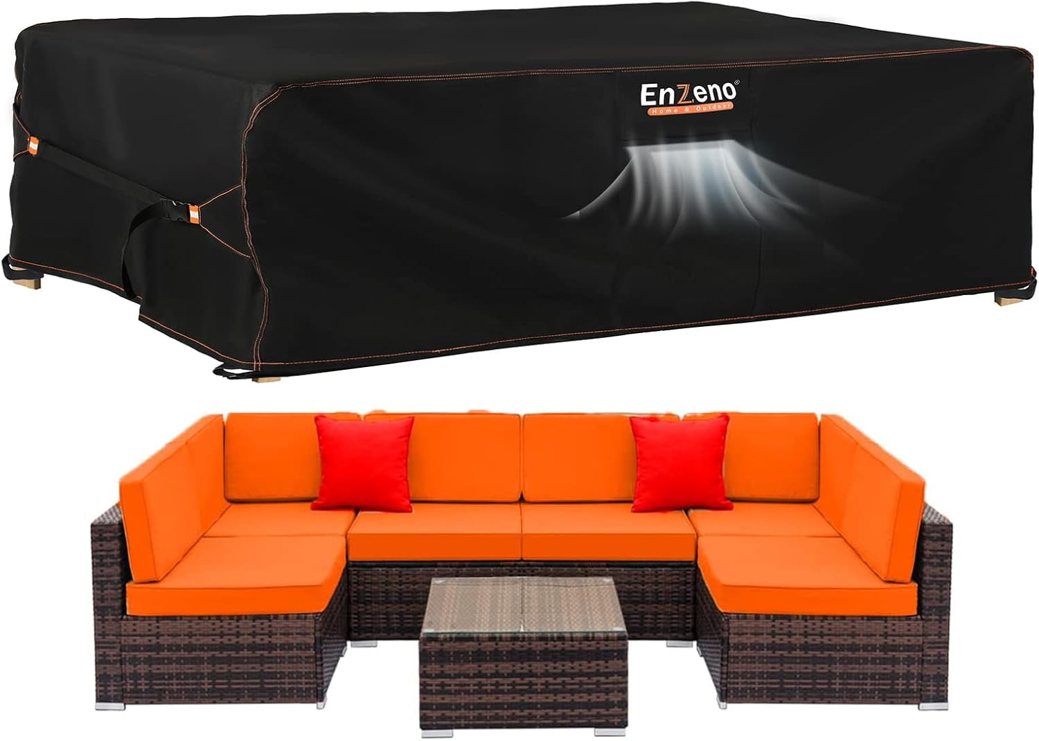 Patio Furniture Set Cover, Outdoor Sectional Sofa Couch Set Covers ...
