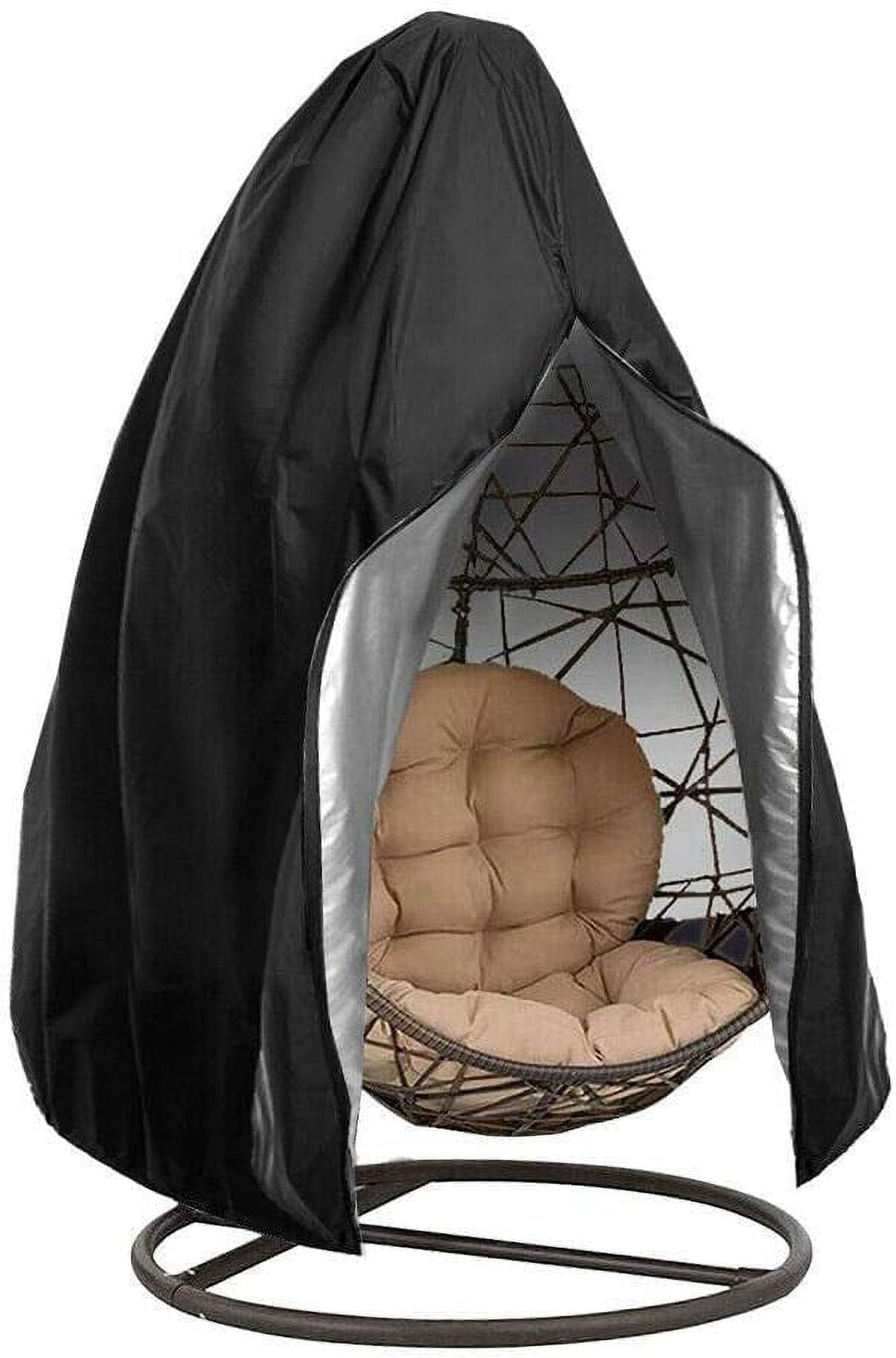 Patio Hanging Egg Chair Cover - Waterproof 210D Oxford Fabric Duck Egg ...