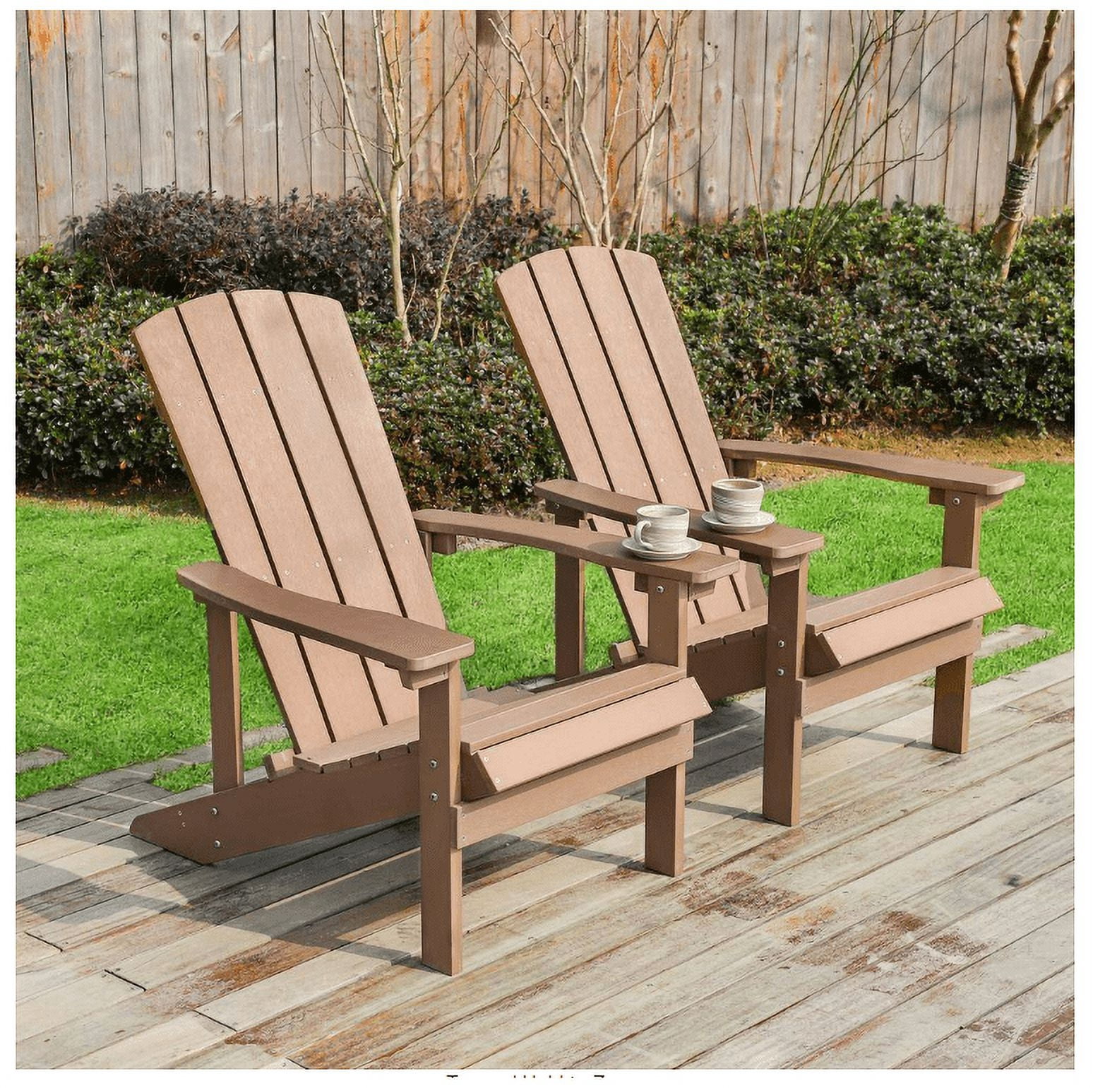 Patio Hips Plastic Adirondack Chair,Outdoor Lounger Chair Weather ...