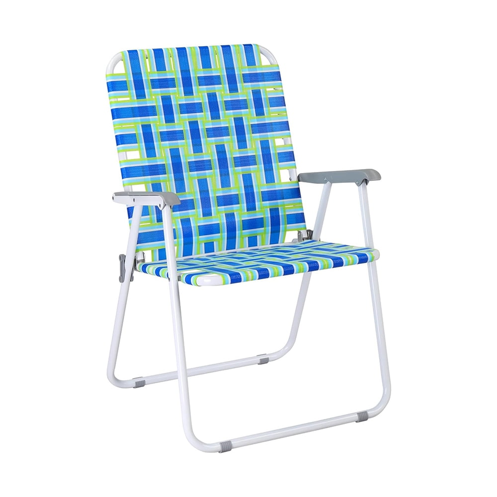 Patio Lawn Webbed Folding Chair 1 Piece, Outdoor Beach Portable Camping ...