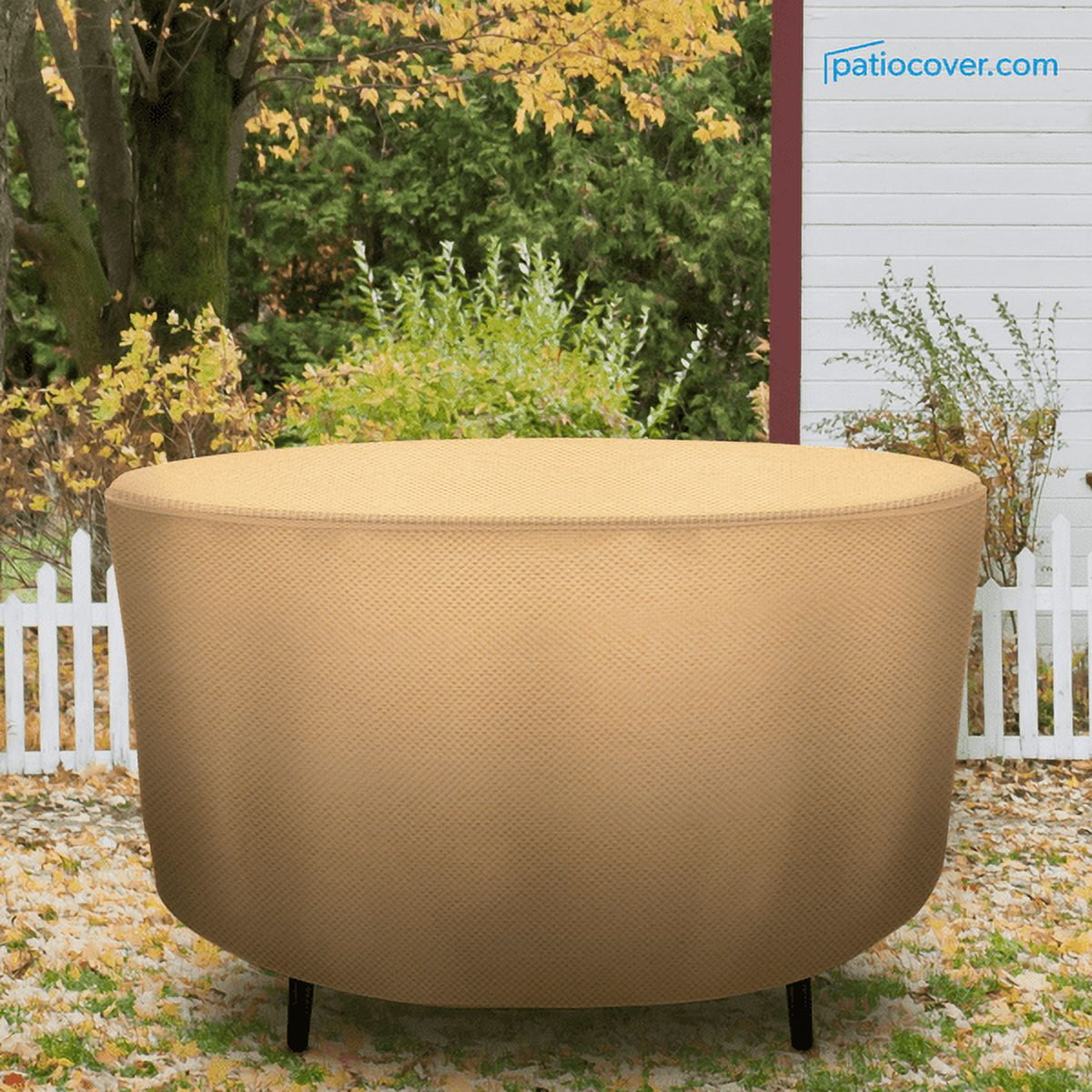 Patio Medium Waterproof Table Cover - Outdoor Round Side Table Covers ...
