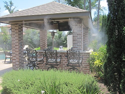 Patio Misting Kit - Pre- Assembled Misting System - Simply unpack and ...