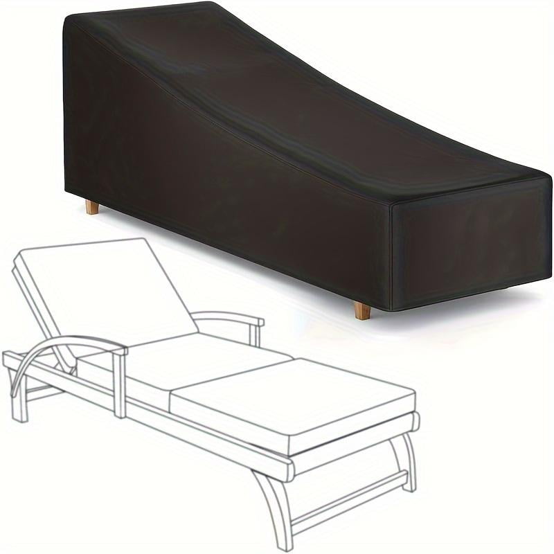 Patio Outdoor Chaise Lounge Cover Waterproof, Lounge Chair Covers ...