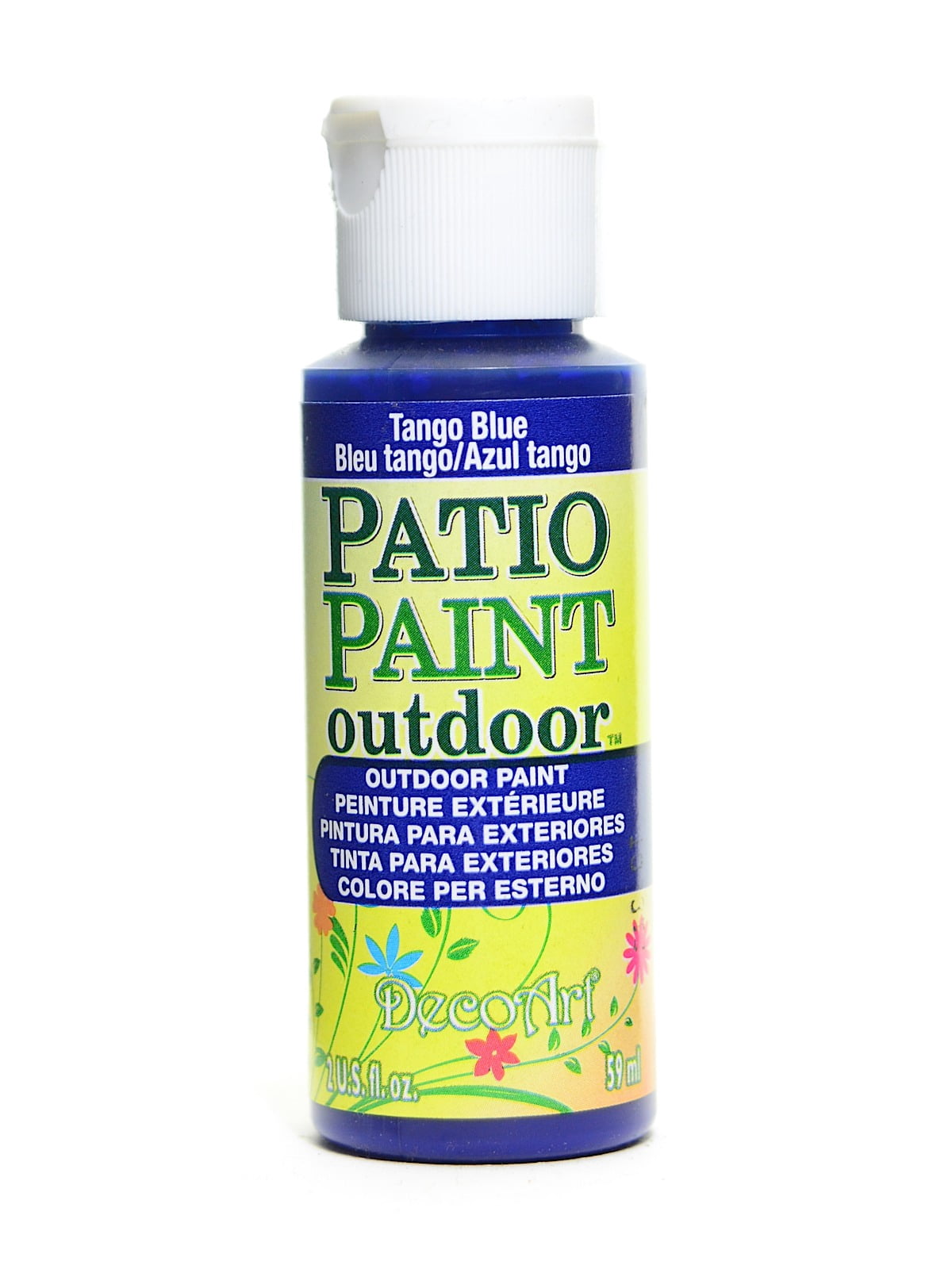 Patio Paint tango blue, 2 oz. (pack of 8) - Walmart Business Supplies